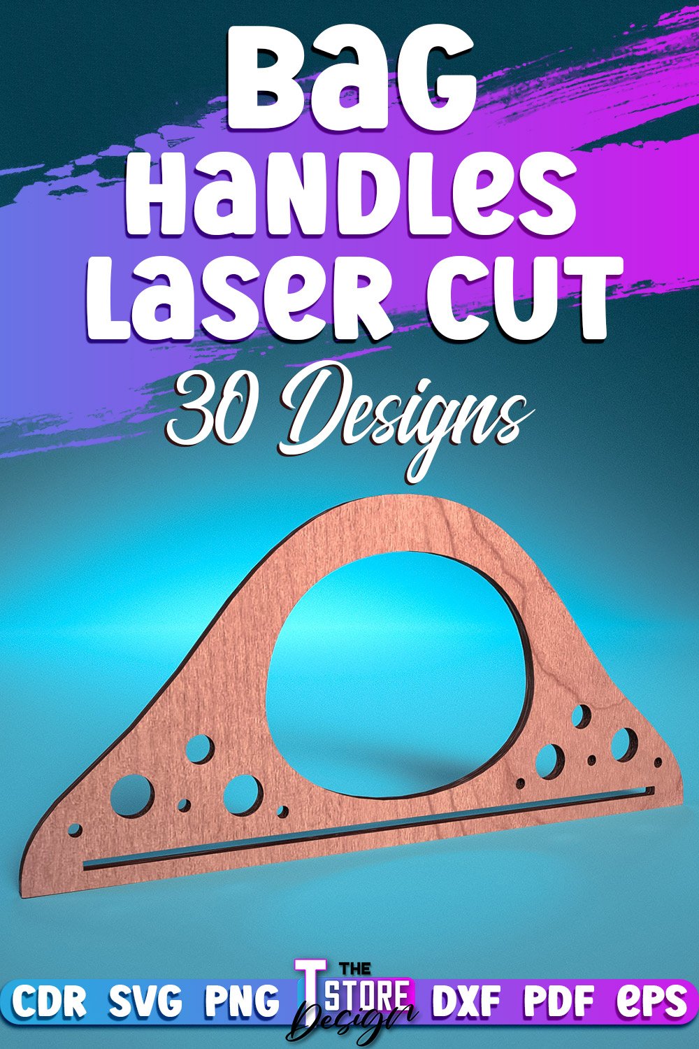 Bag Handles Laser Cut SVG | Accessories Laser Cut (2631865)