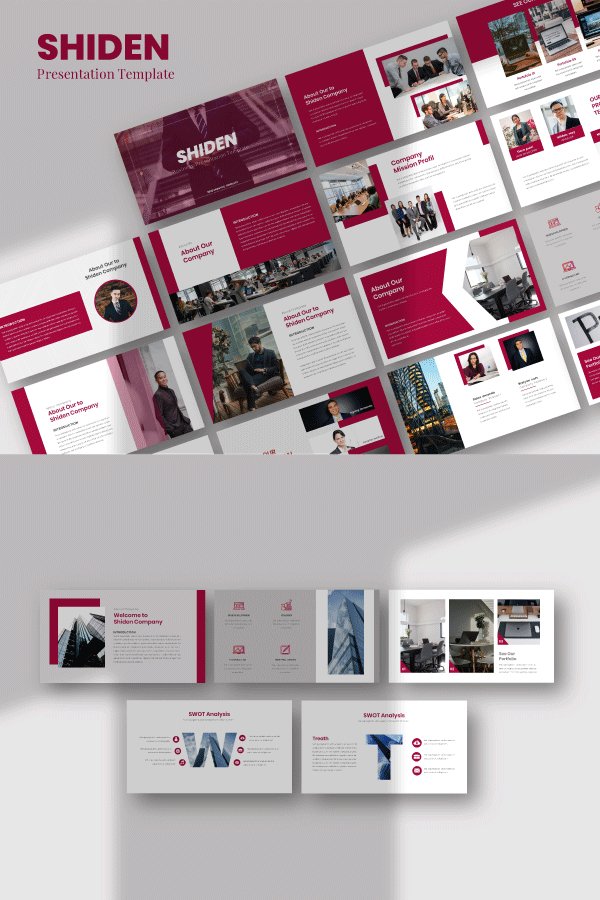Shiden - Business Powerpoint Template