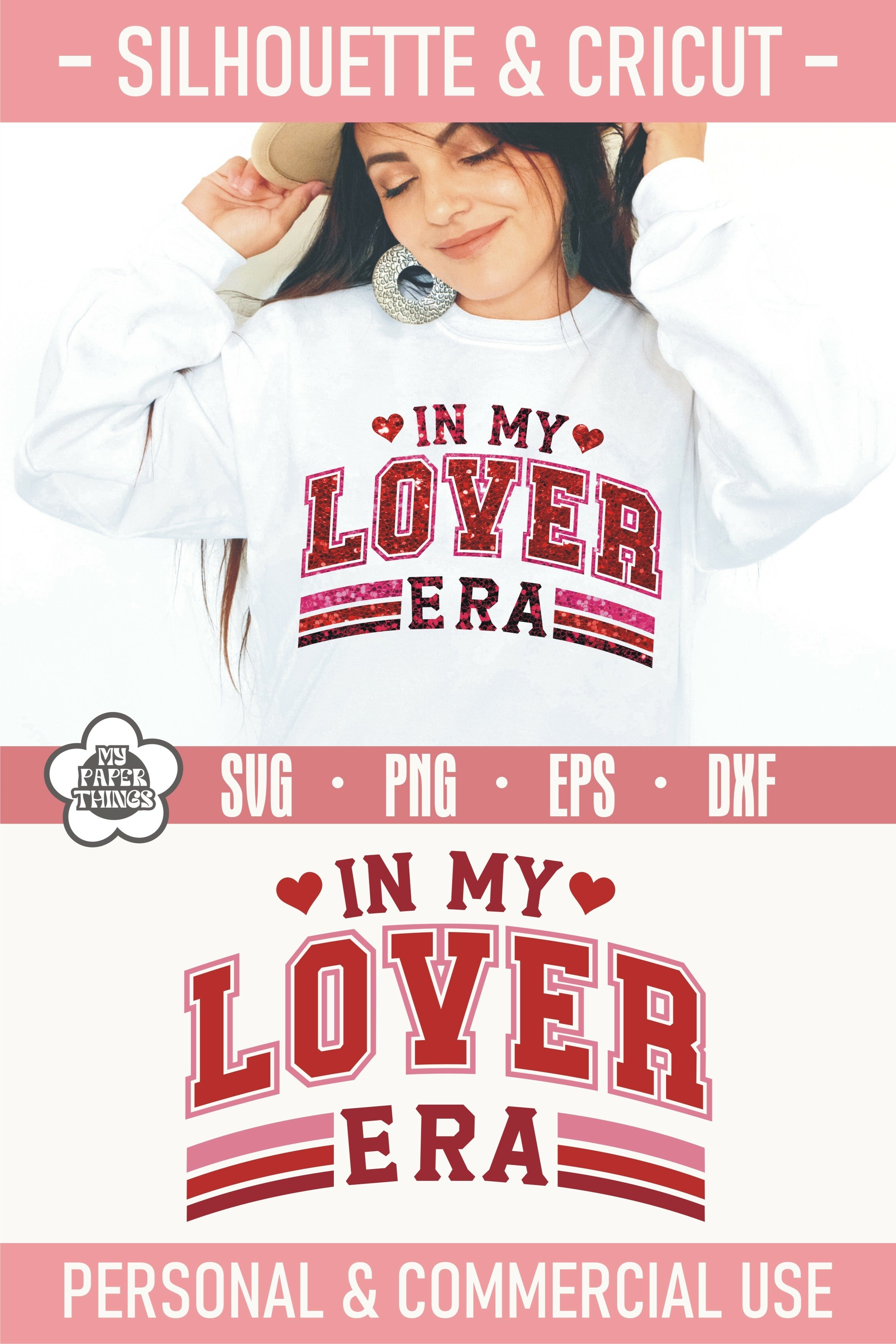 In My Lover Era Svg And Png Sequin Valentine Designs