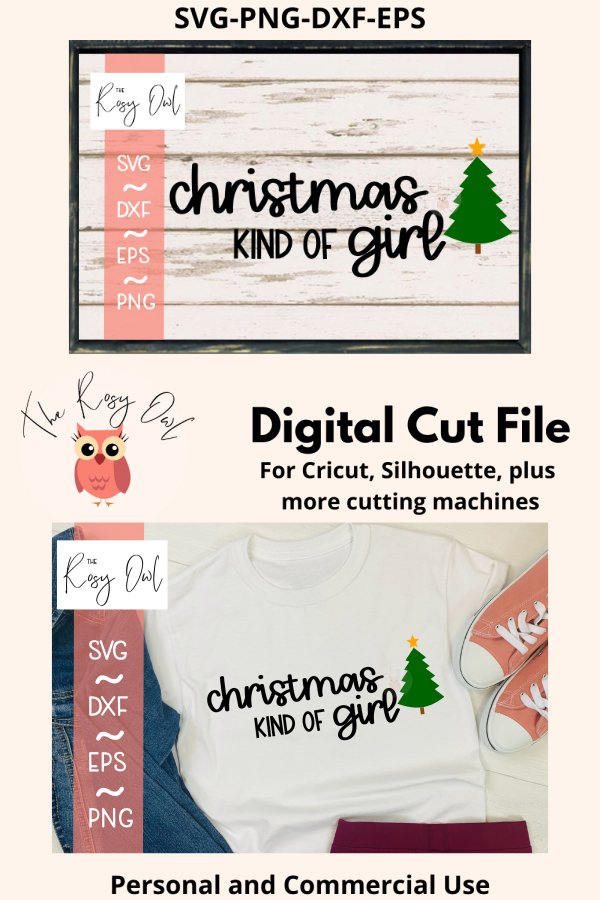 Christmas Kind of Girl SVG | Christmas