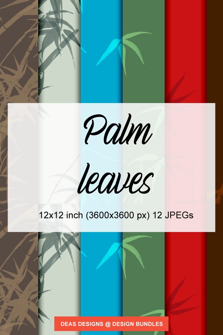 Palm leaves papers