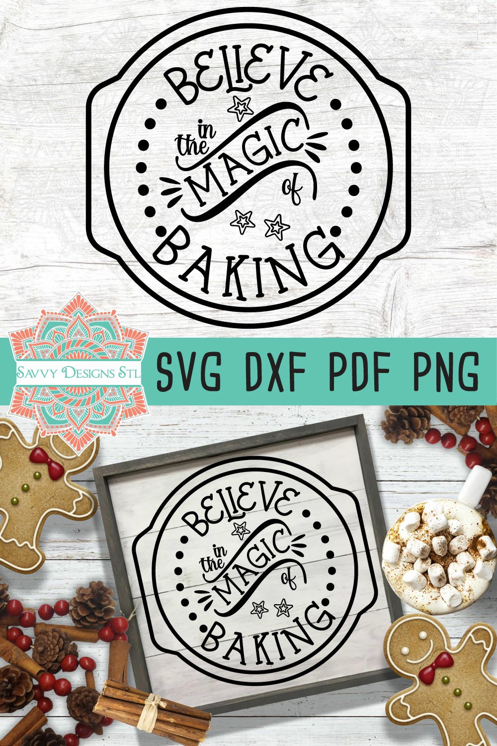 Believe In The Magic Of Baking Design for Cut or Print