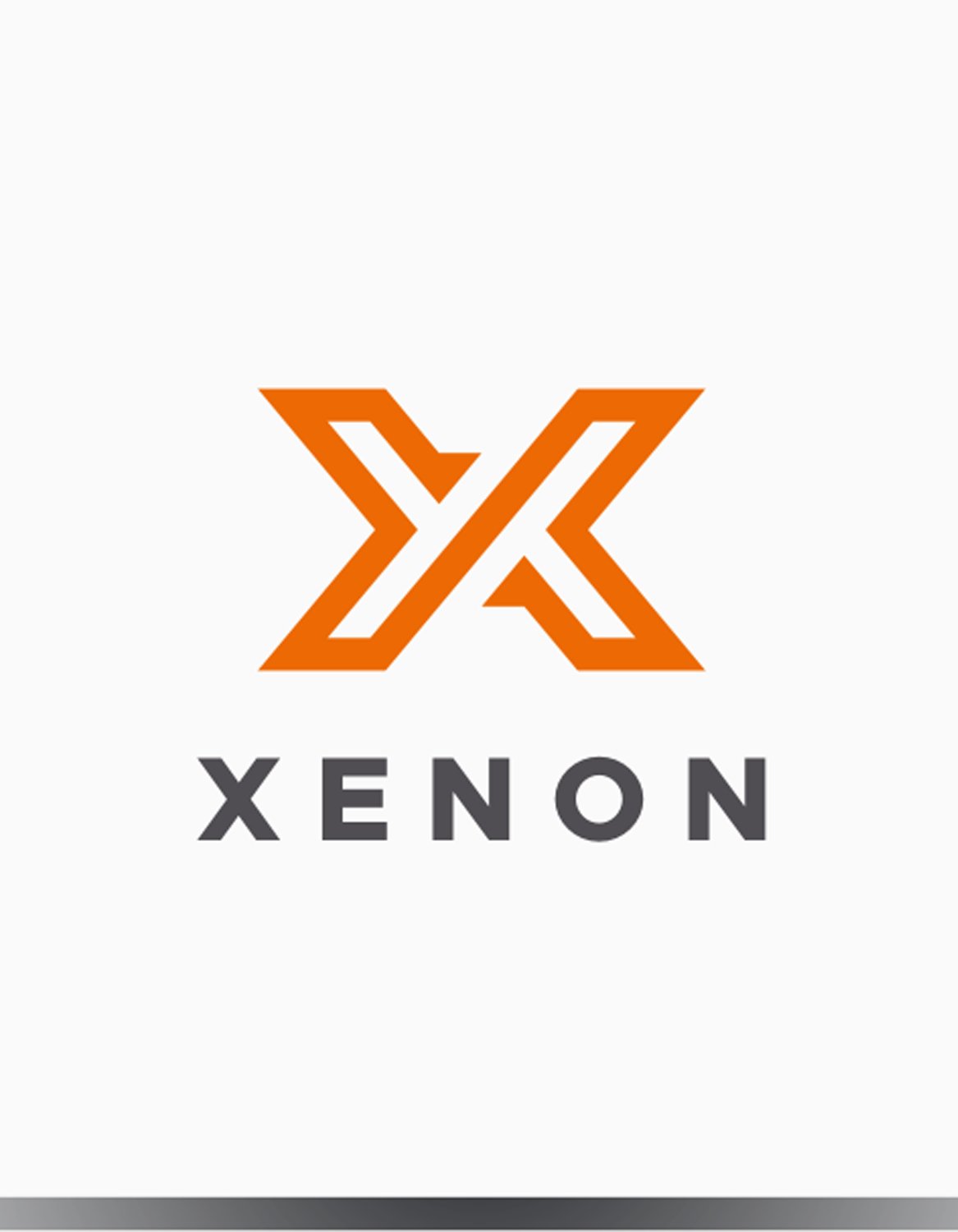 Xenon Letter X vector logo design template (3166094)
