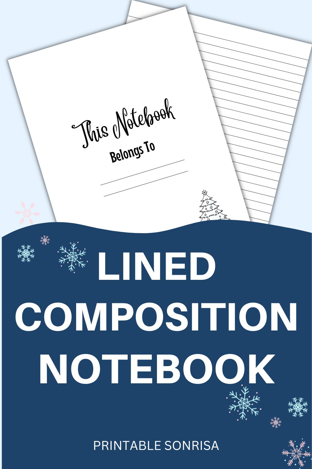 Lined Composition Notebook
