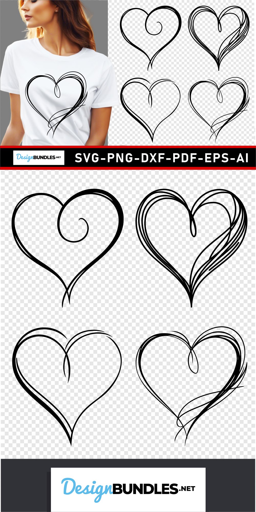 Love Heart SVG, Hearts SVG