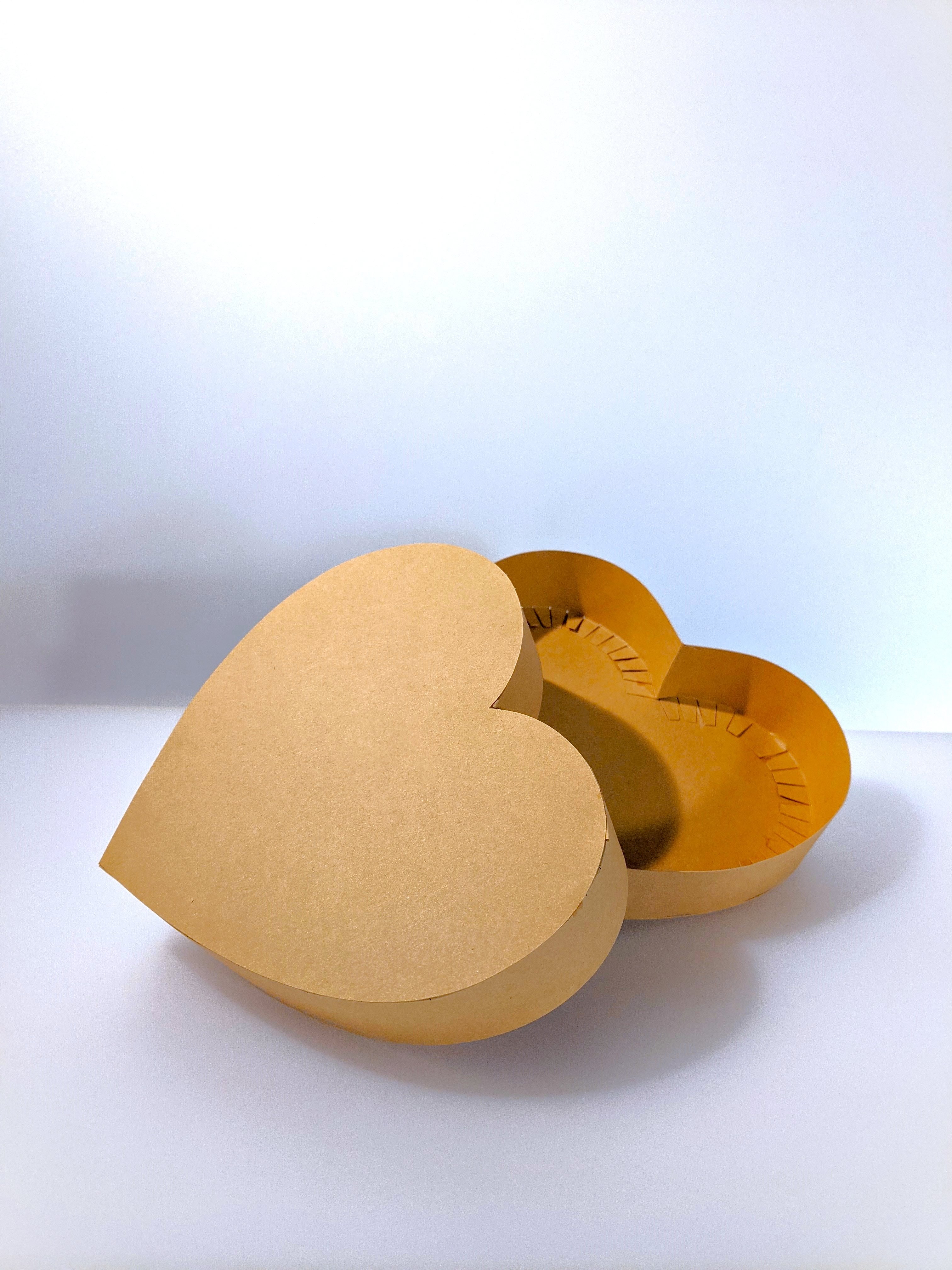 Heart Box Template Printable DIY