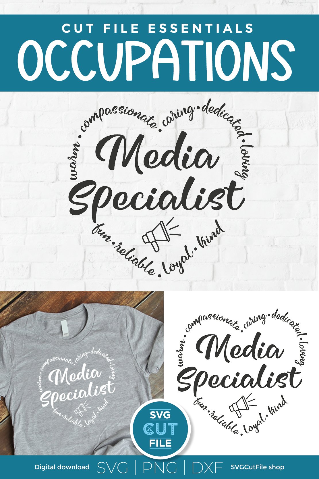 Media Specialist svg perfect for social media managers