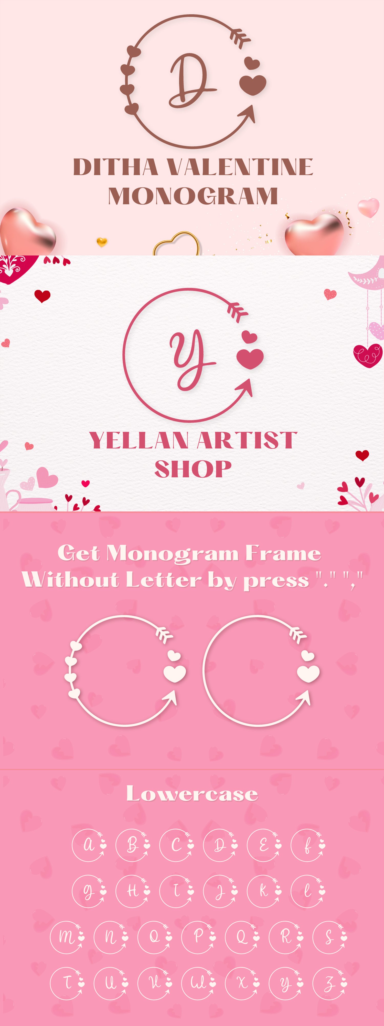 Ditha Valentine Monogram