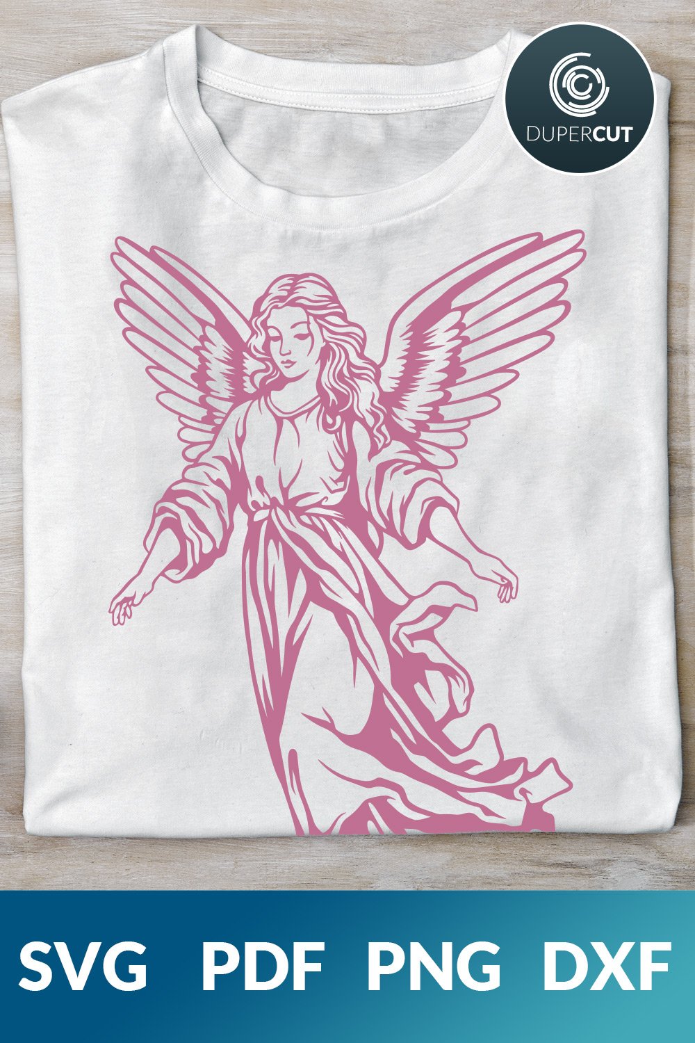 Christian Angel - SVG DXF PNG files