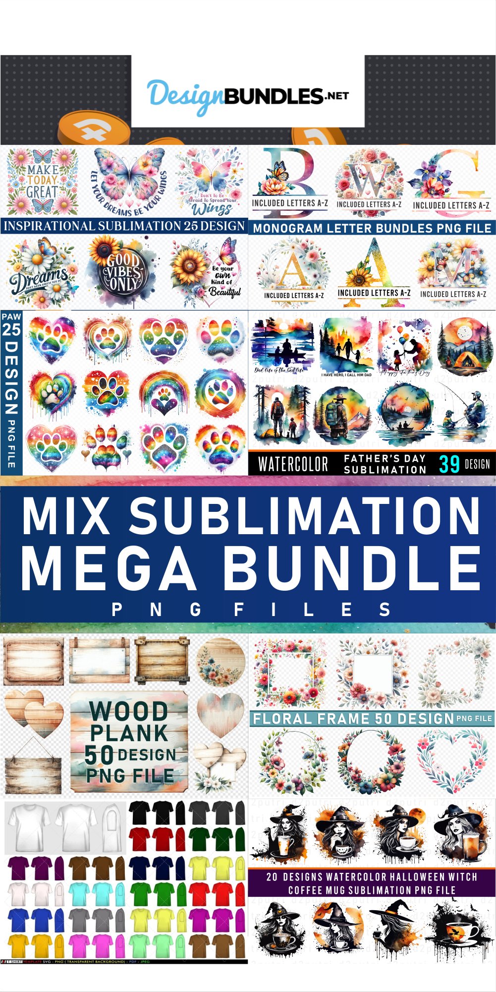 Sublimation Designs, Frame, Monogram, Mockup, Inspirational