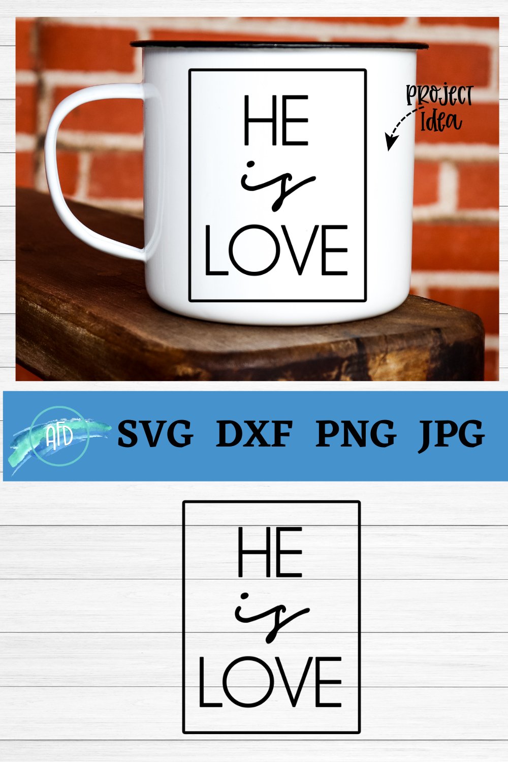 He is love svg, Christian faith, svg files God is love svg