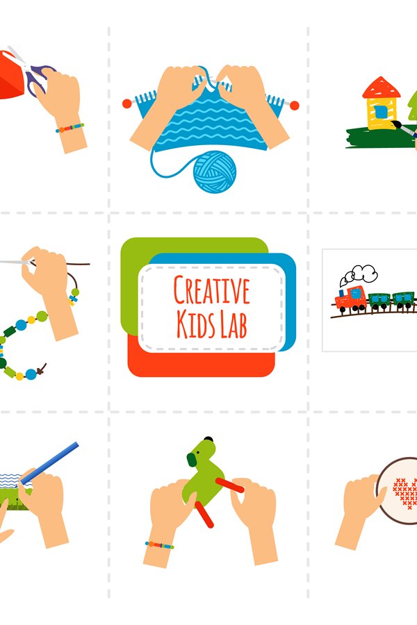 Creative kids hands (770938)