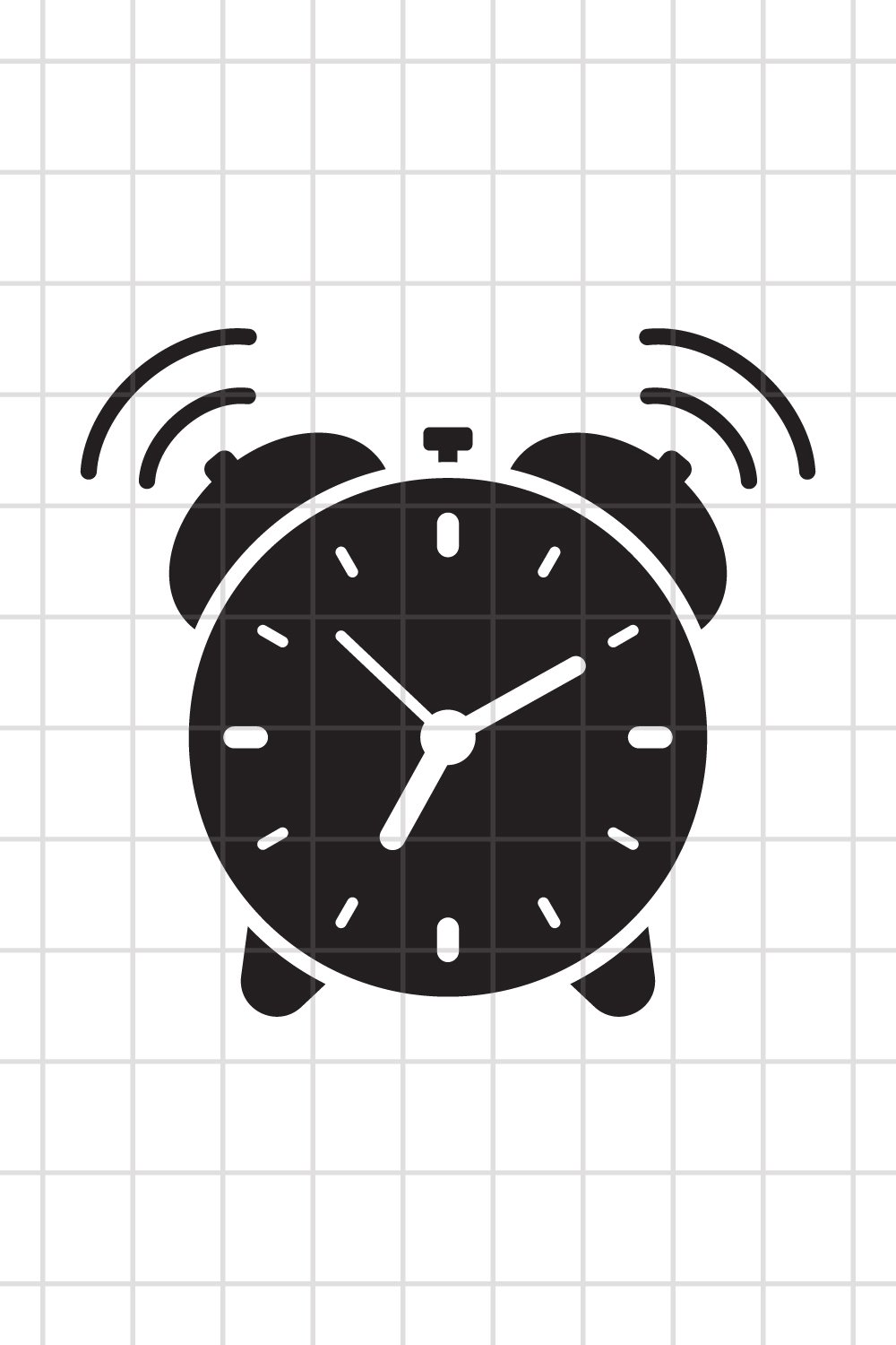 Ringing alarm clock icon (2484193)