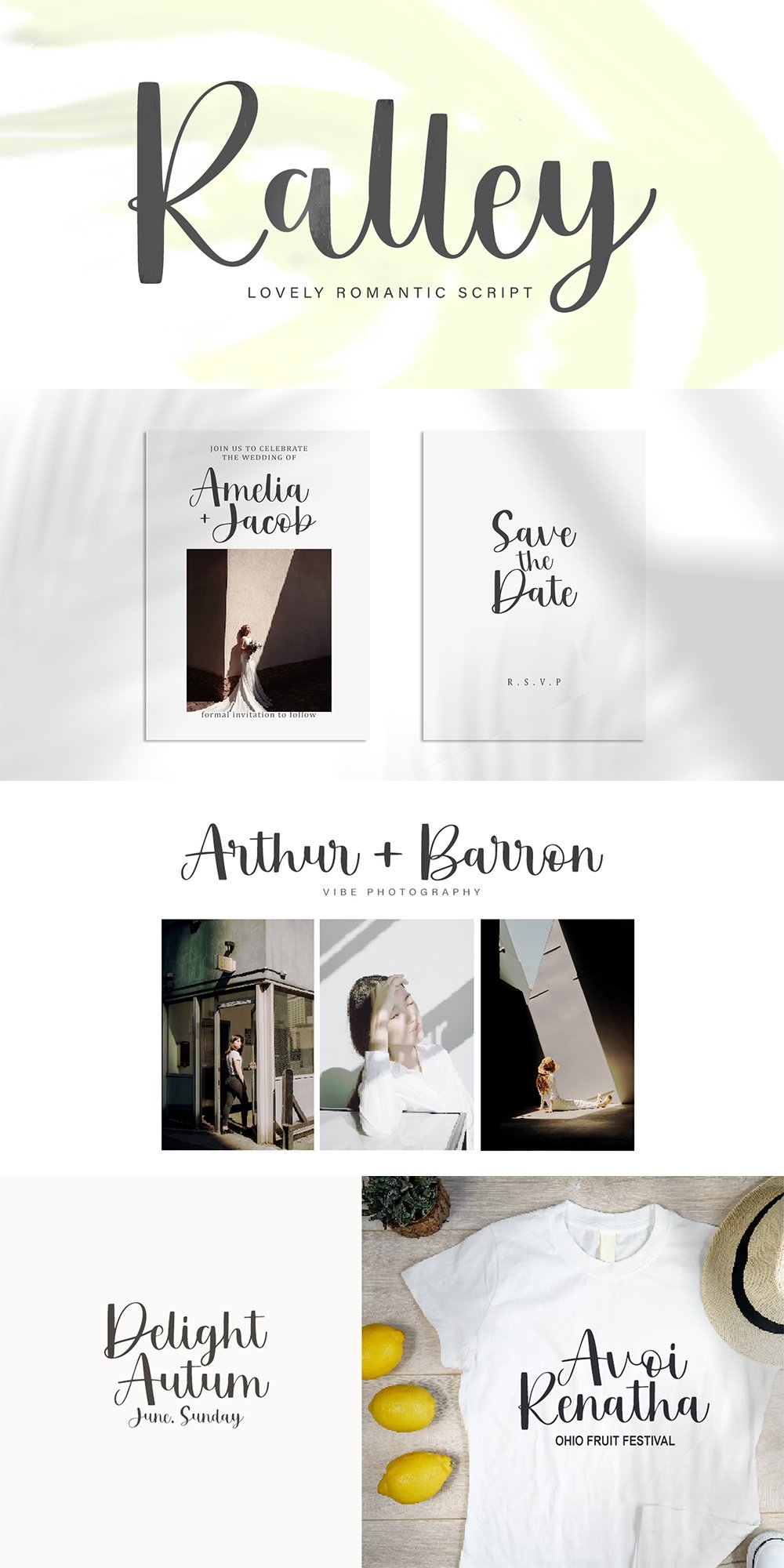 Ralley | Lovely Romantic Script (2573758)