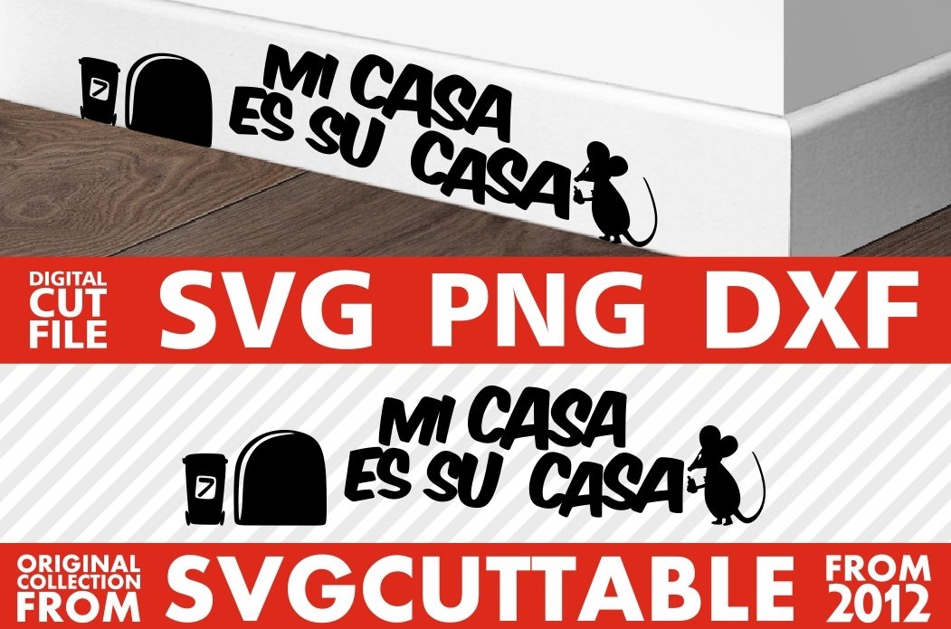 Mouse Mi Casa Es Su Casa svg, Mice svg, Mouse House svg