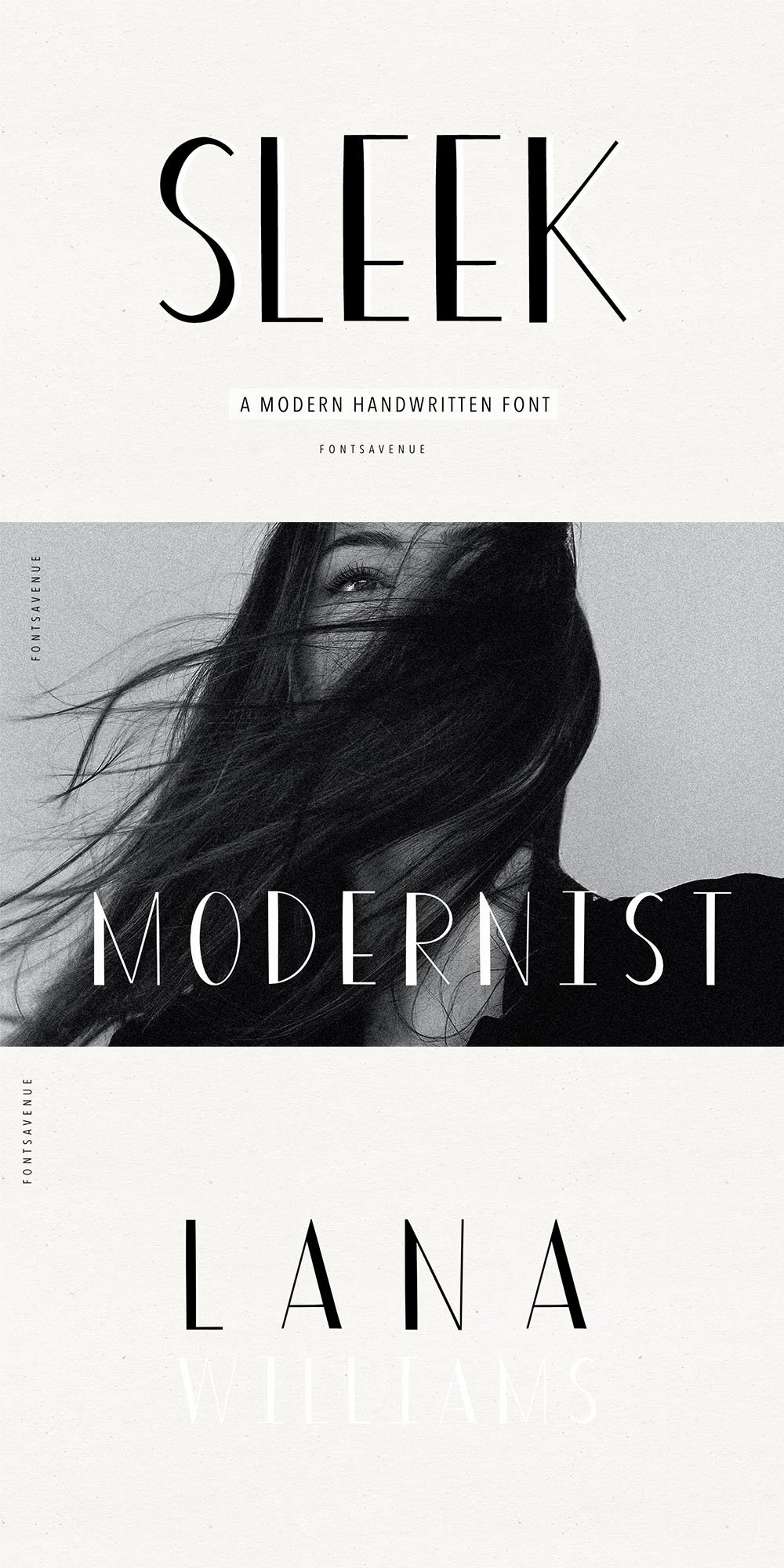 Sleek | Modern Font Handwritten
