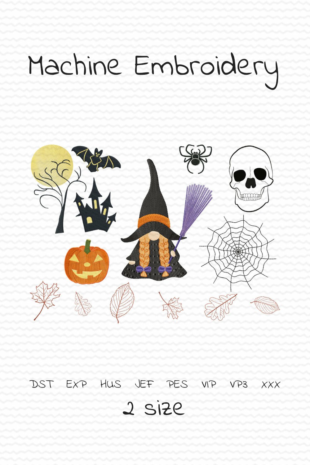 Halloween bundle | Autumn holiday| Machine embroidery design