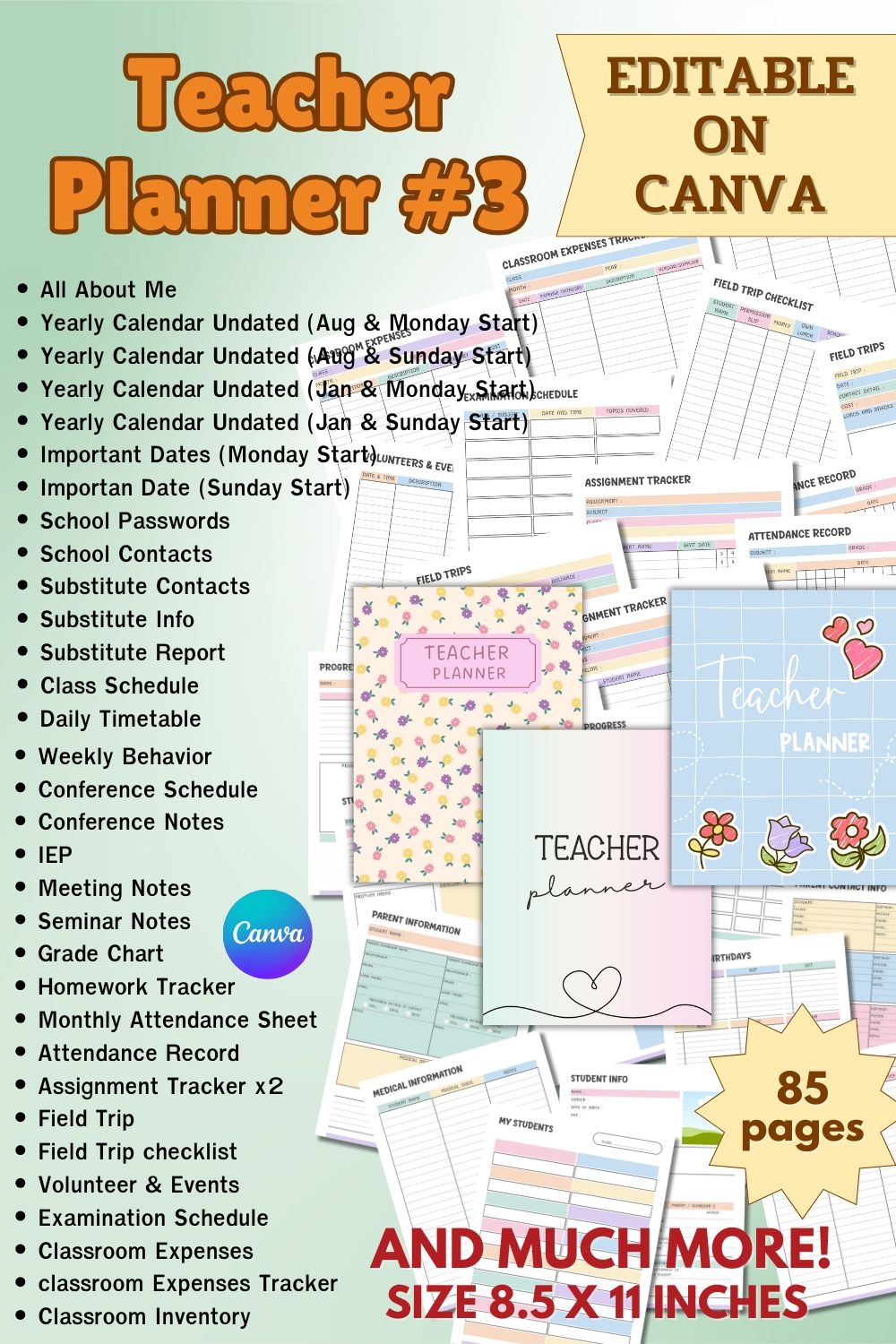 Teacher Planner #3