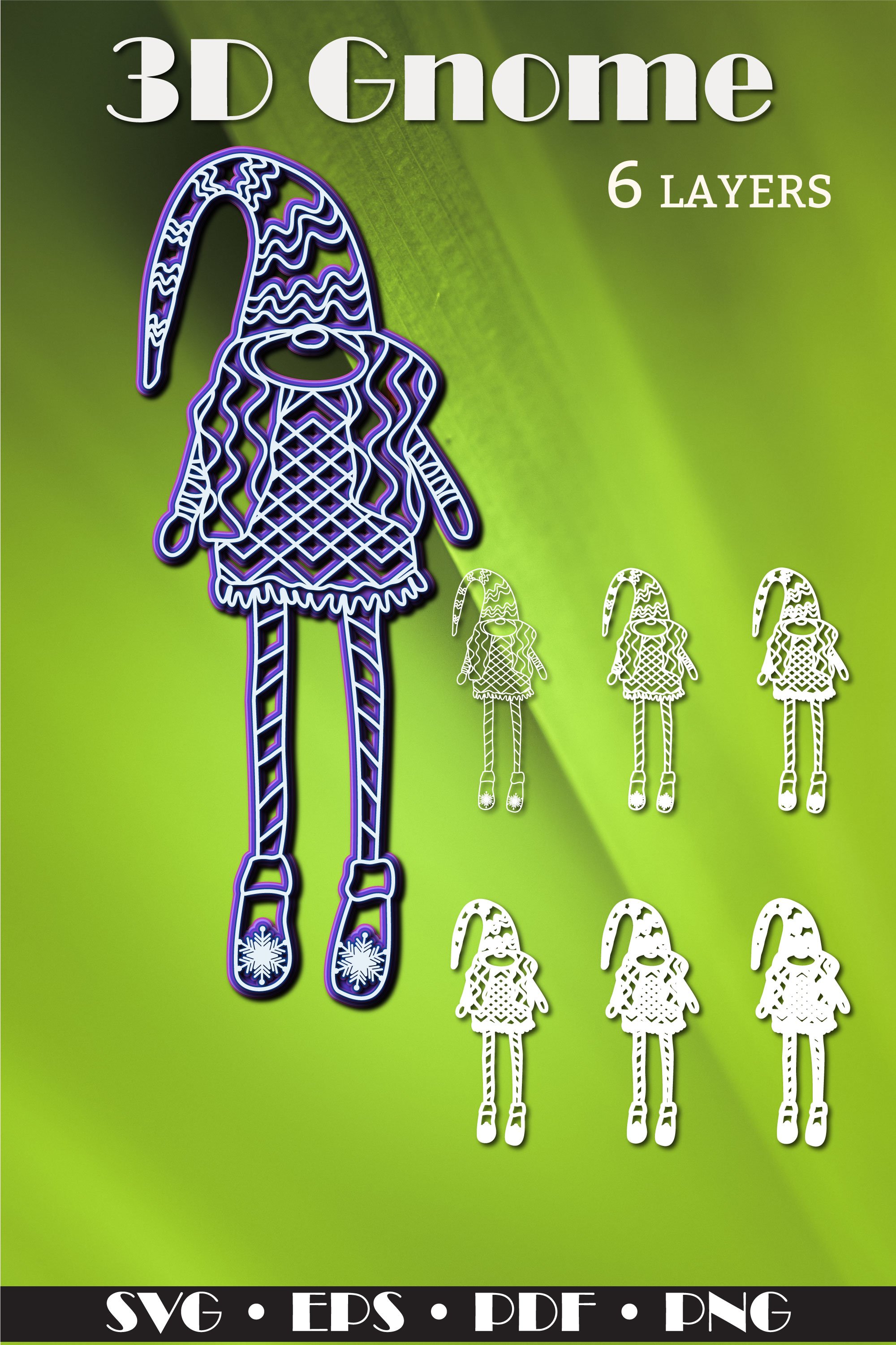 Gnome SVG 6 layers