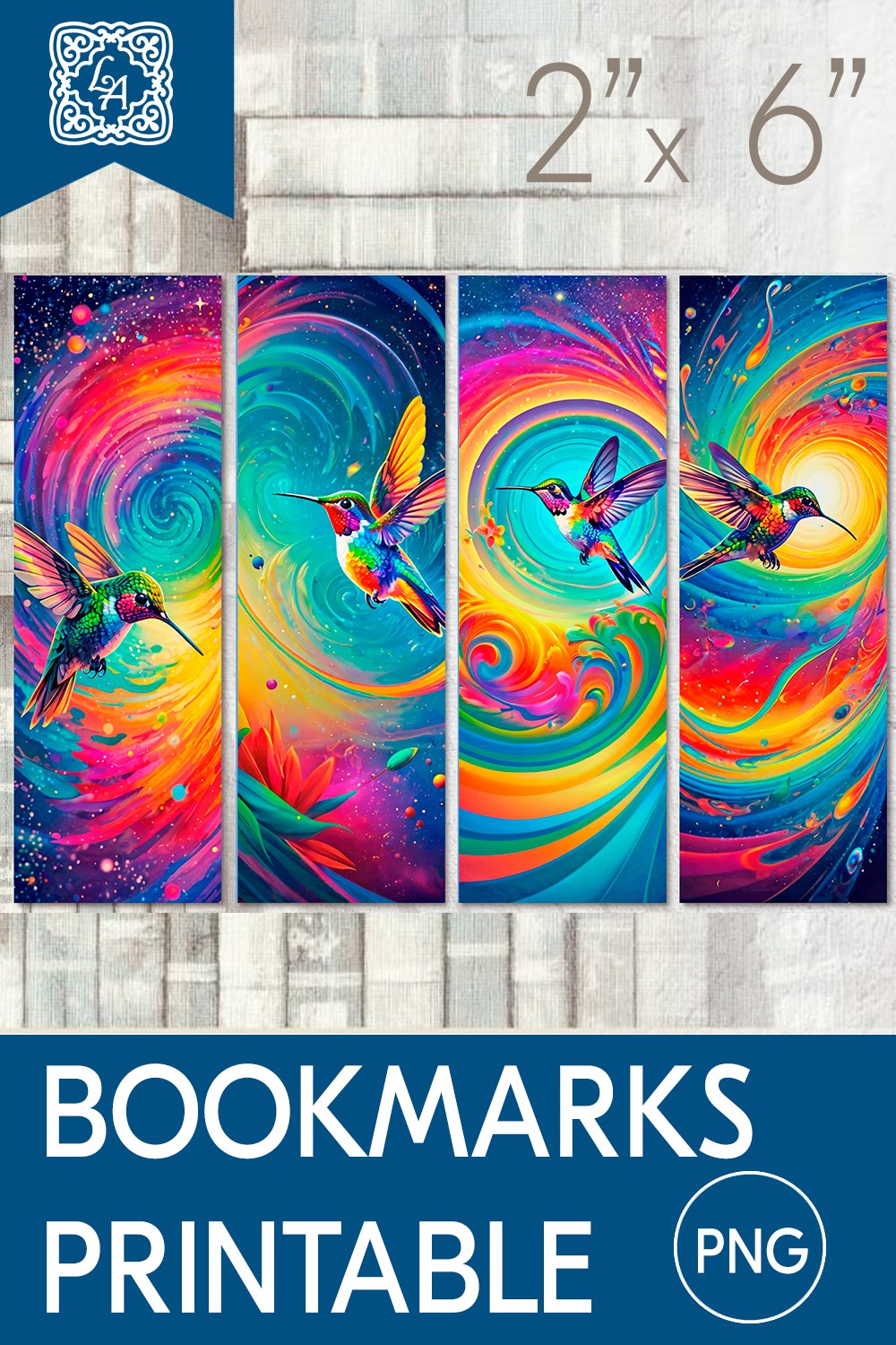 Hummingbird Printable Bookmark