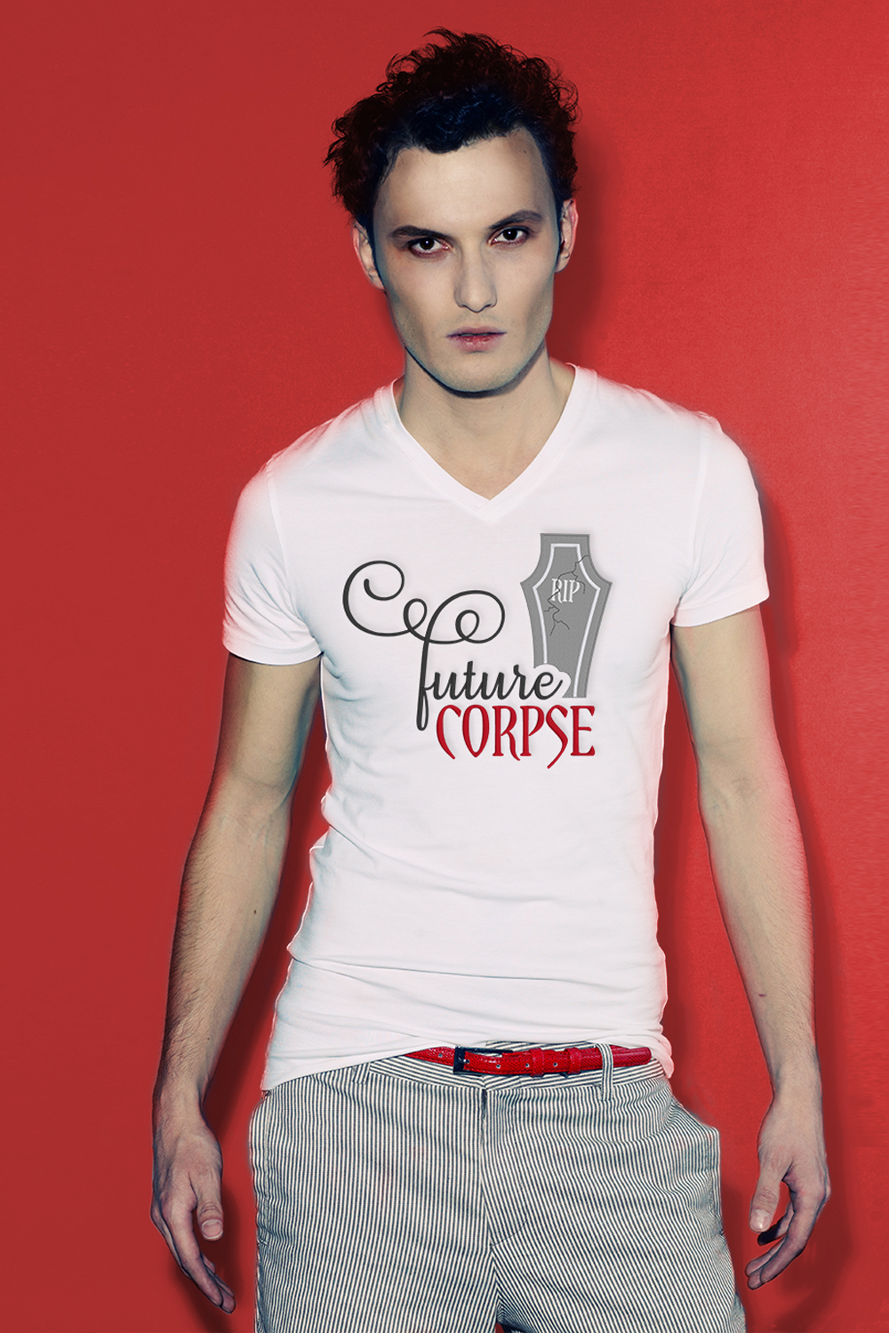 Future Corpse Halloween Embroidery File