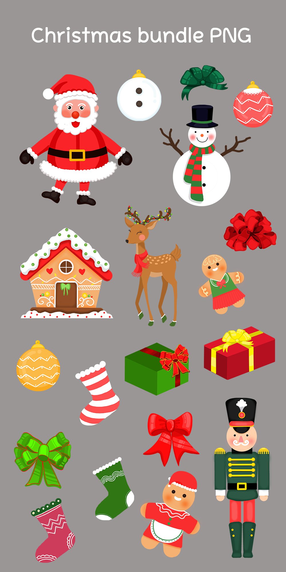 Christmas bundle PNG