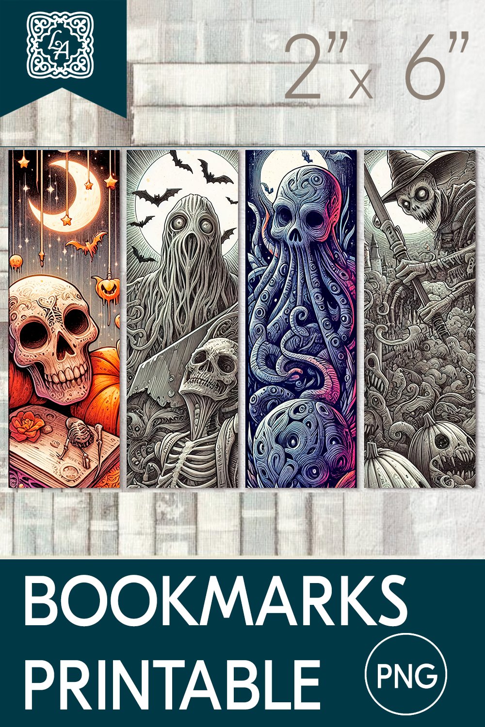 Halloween Printable Bookmark