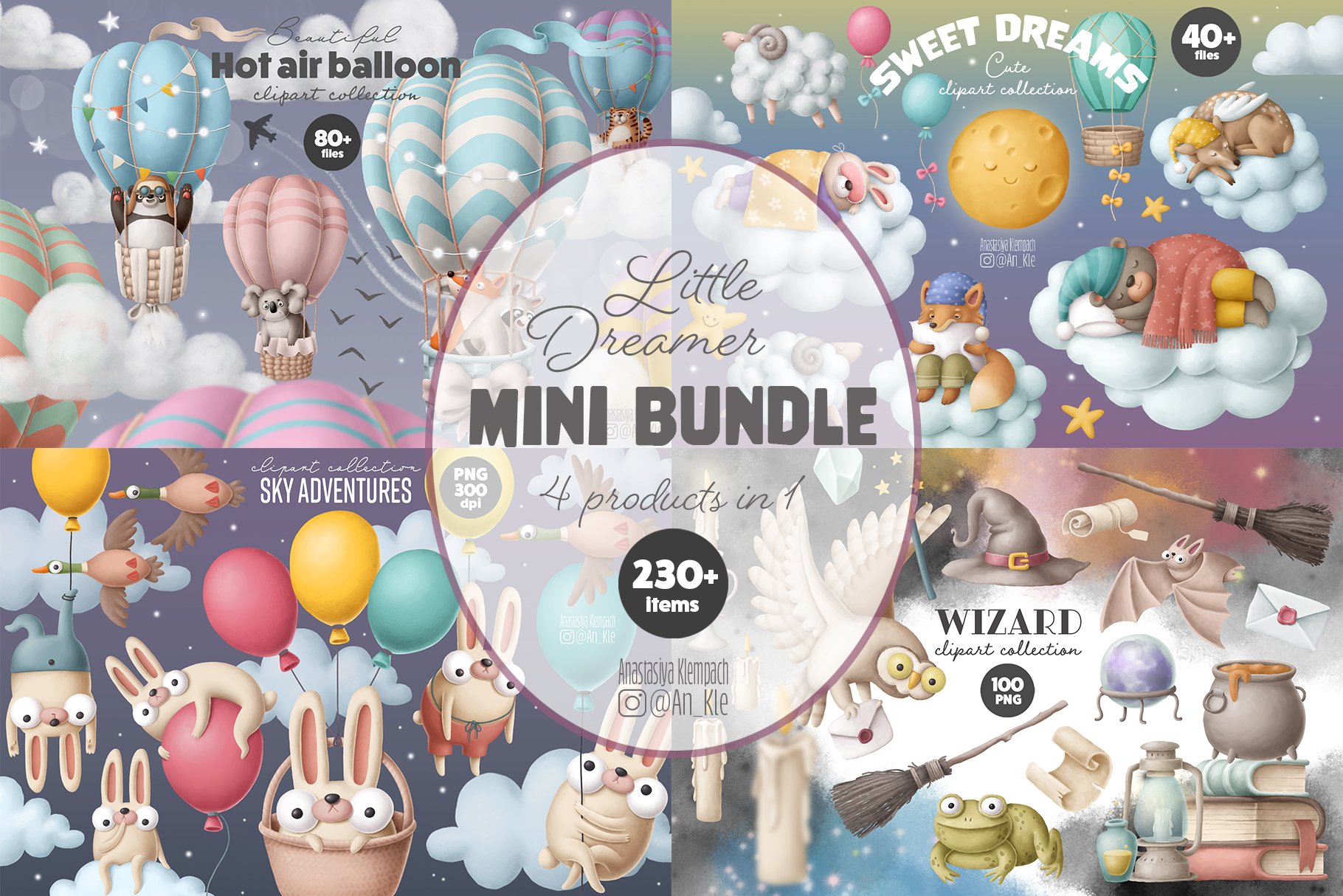 Little Dreamer mini Bundle 4in1