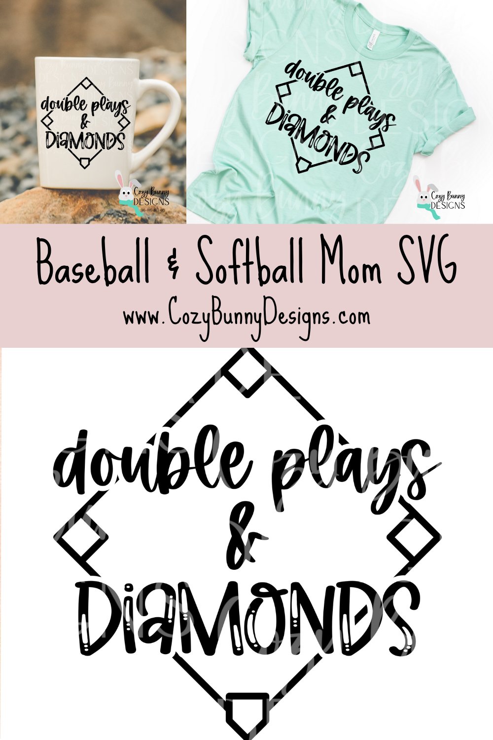 Double Plays & Diamonds SVG