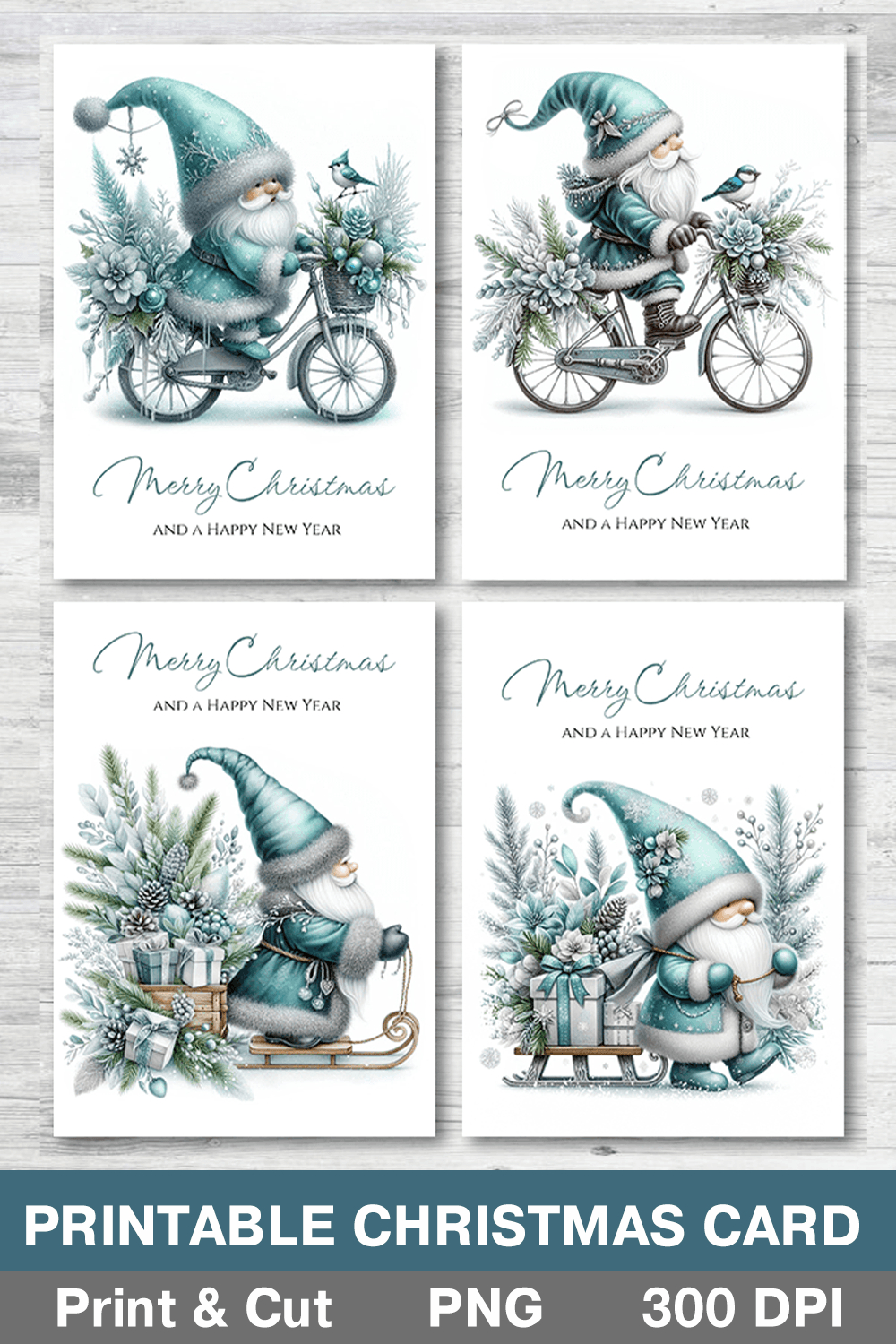 Merry Christmas Card printable