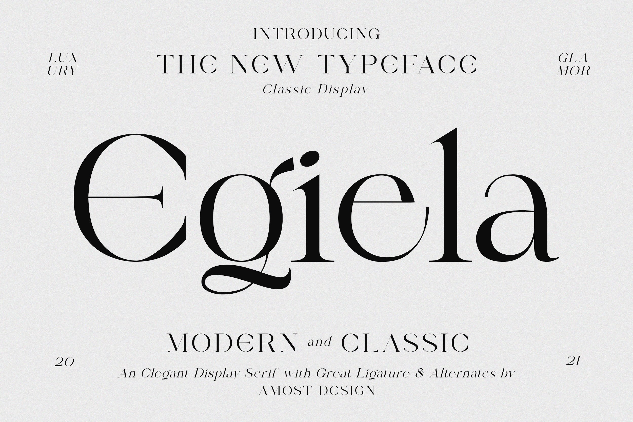 Traditional Typeface