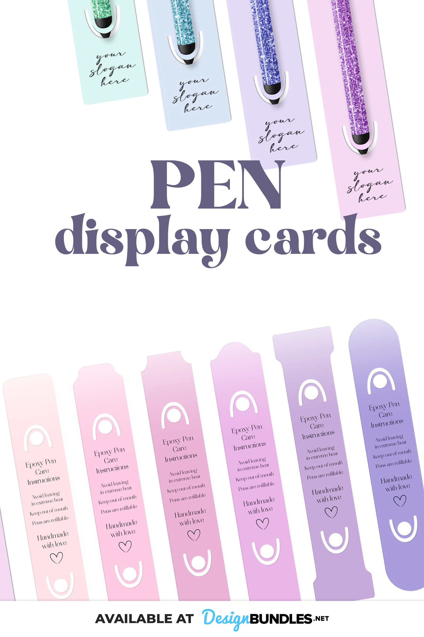 Pen Display Cards, Pen Care Instructions, Pen (1392150)