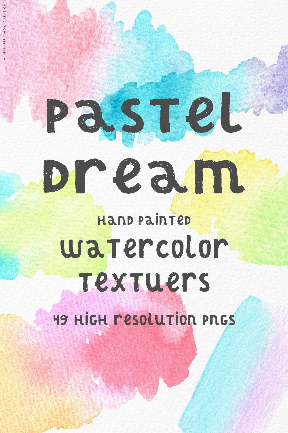 Pastel Dream Watercolor Textures (658377)