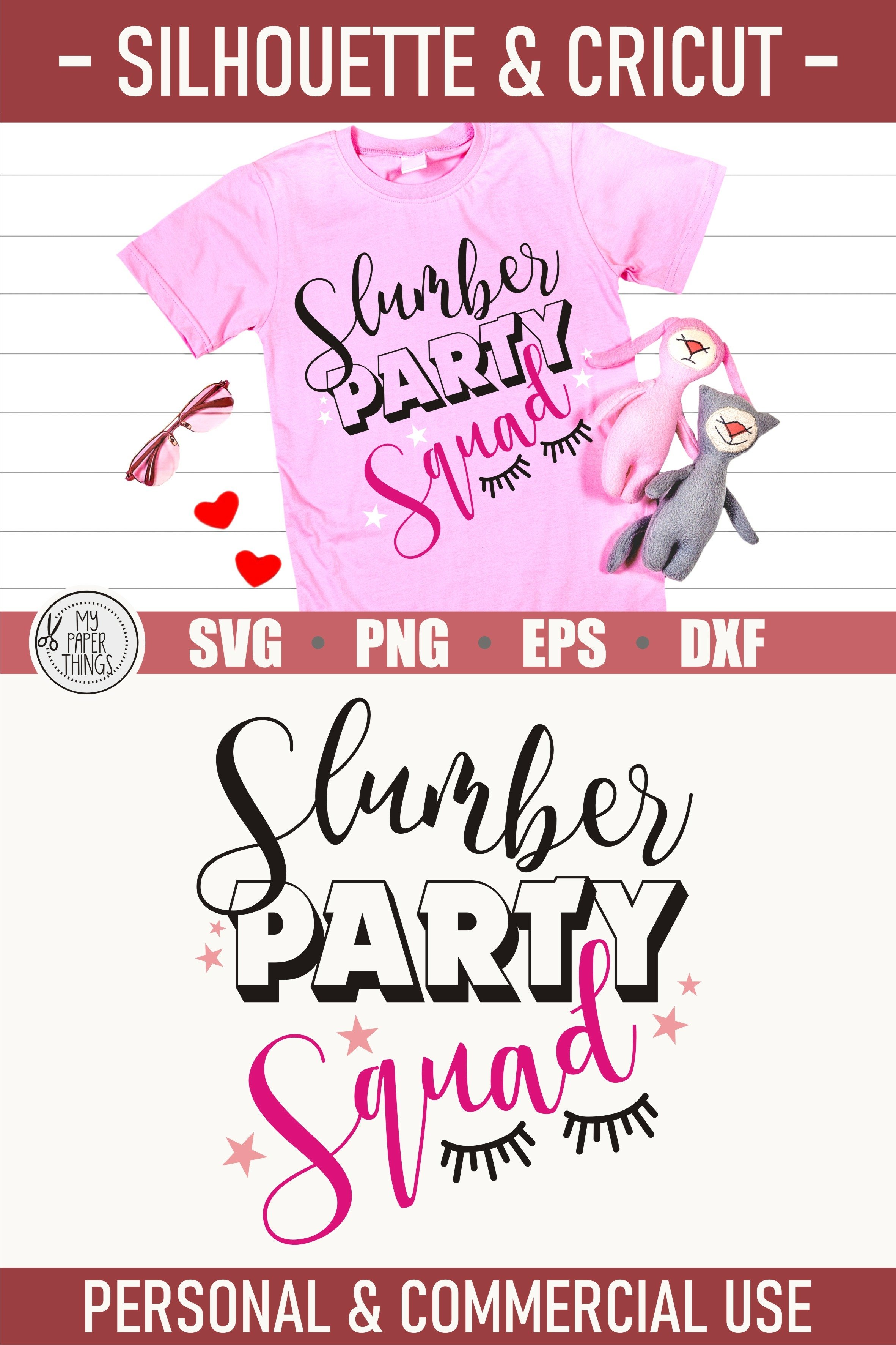 Slumber party squad svg (1216201)