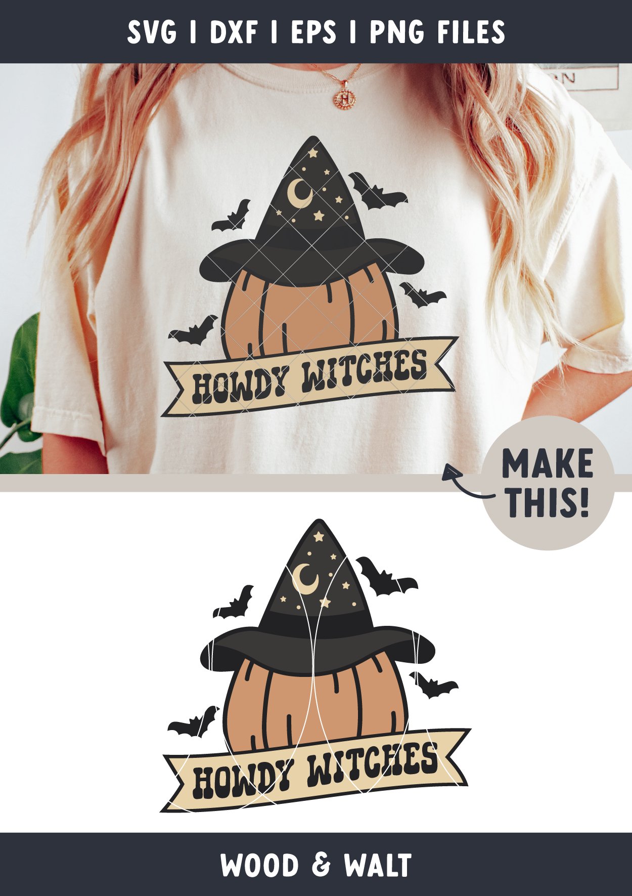 Howdy Witches SVG | Western Halloween SVG (2652769)