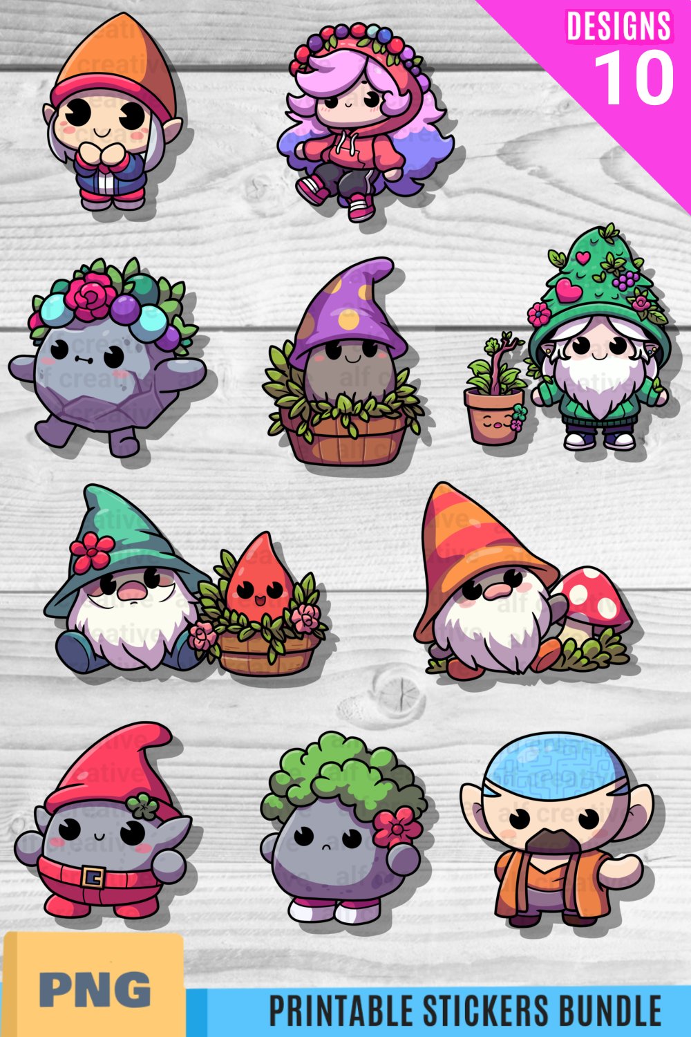 Stickers / Magical Creatures / collection 3 of 5