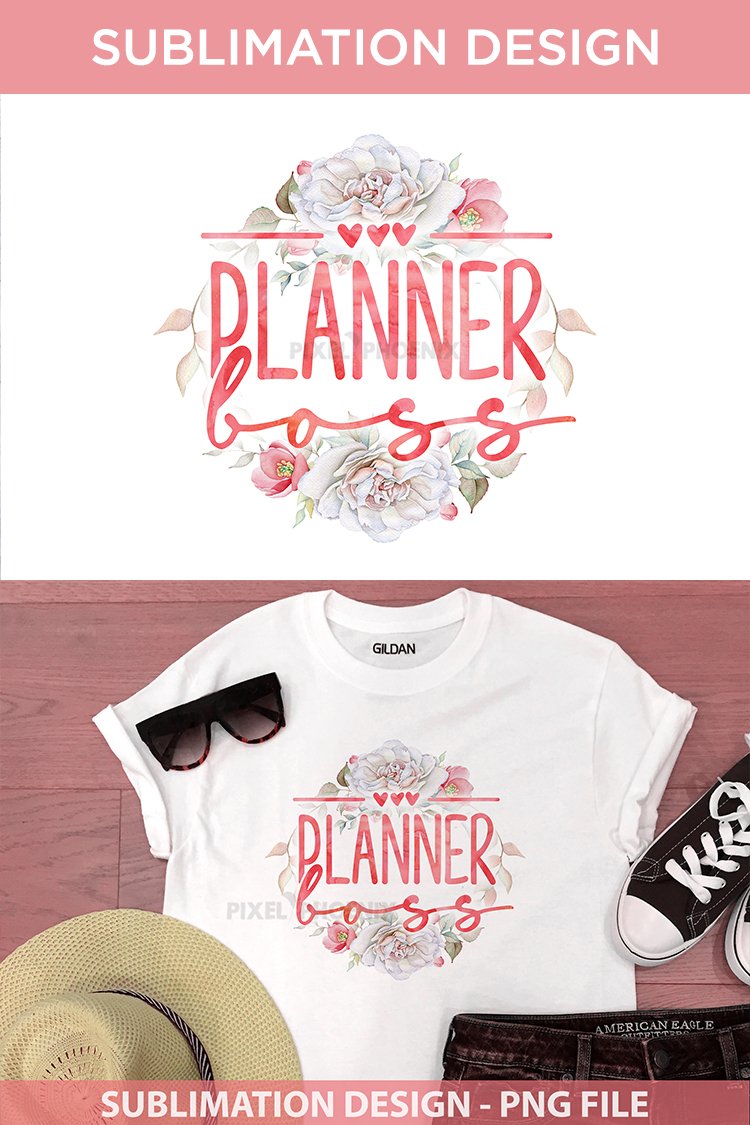 Sublimation design, Sublimation file, Planner (1058219)