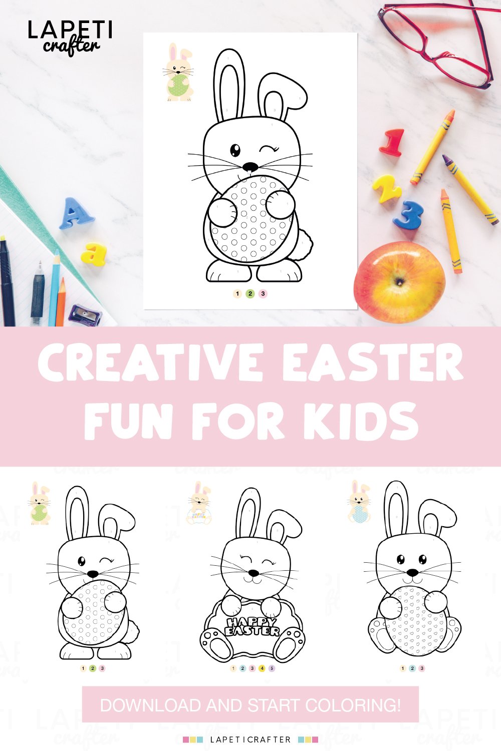 Printable Easter Activities | Holiday Craft for Preschool