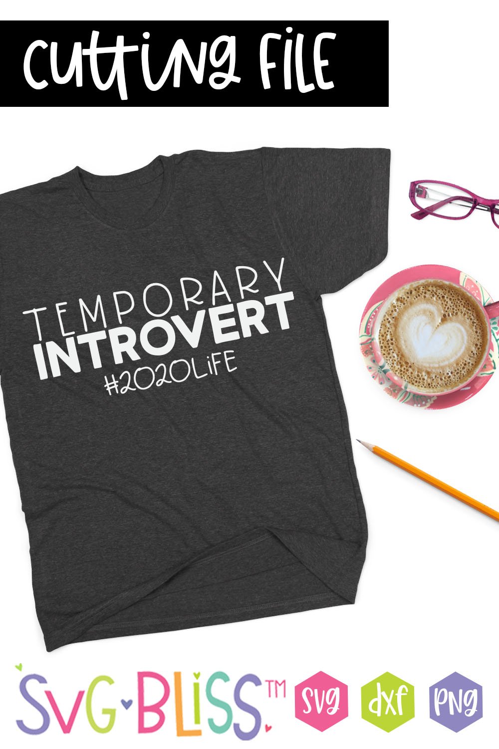 Temporary Introvert Quarantine SVG Cut File