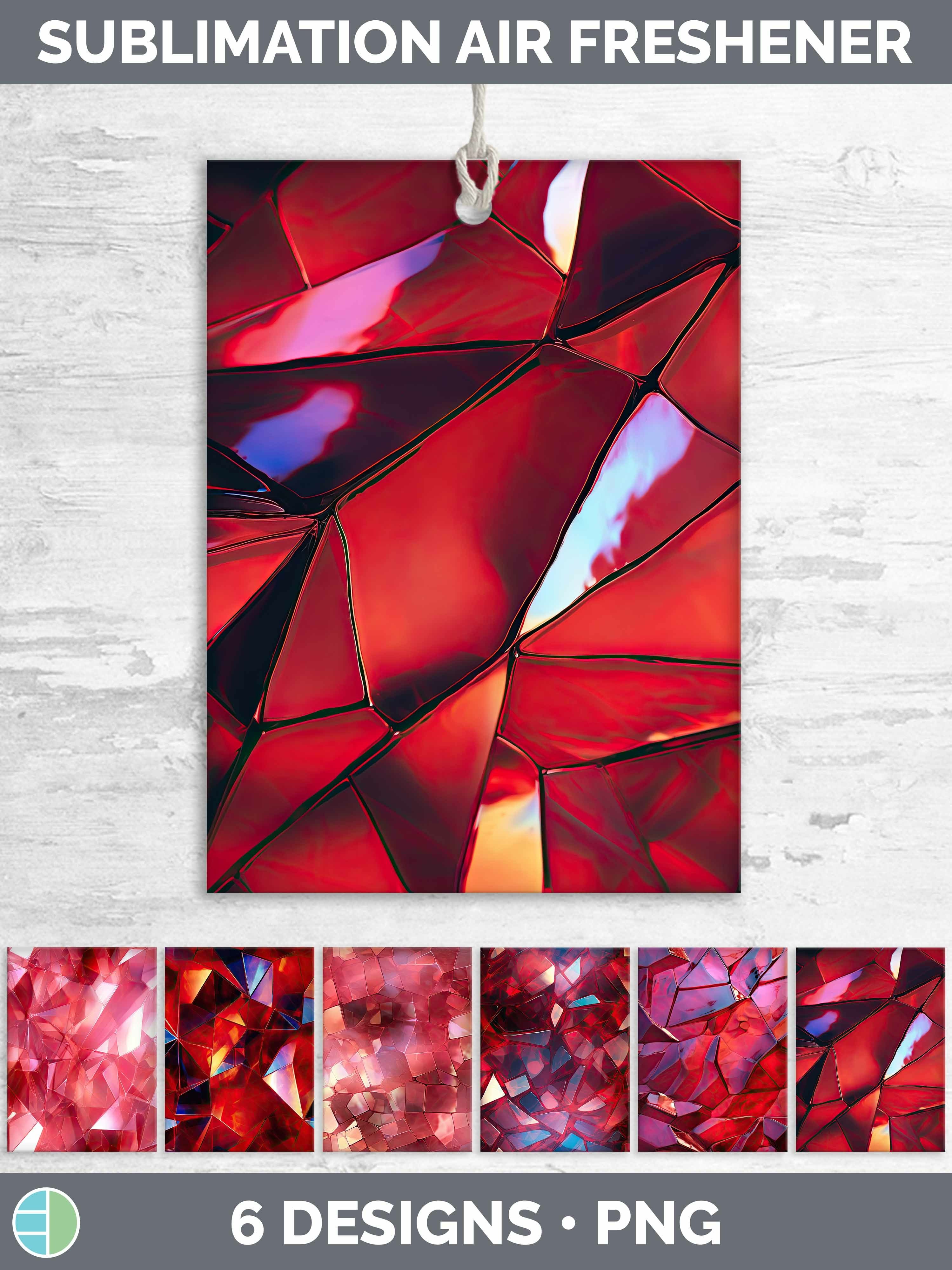 Colors Red Air Freshener | Bundle Car Freshener Designs