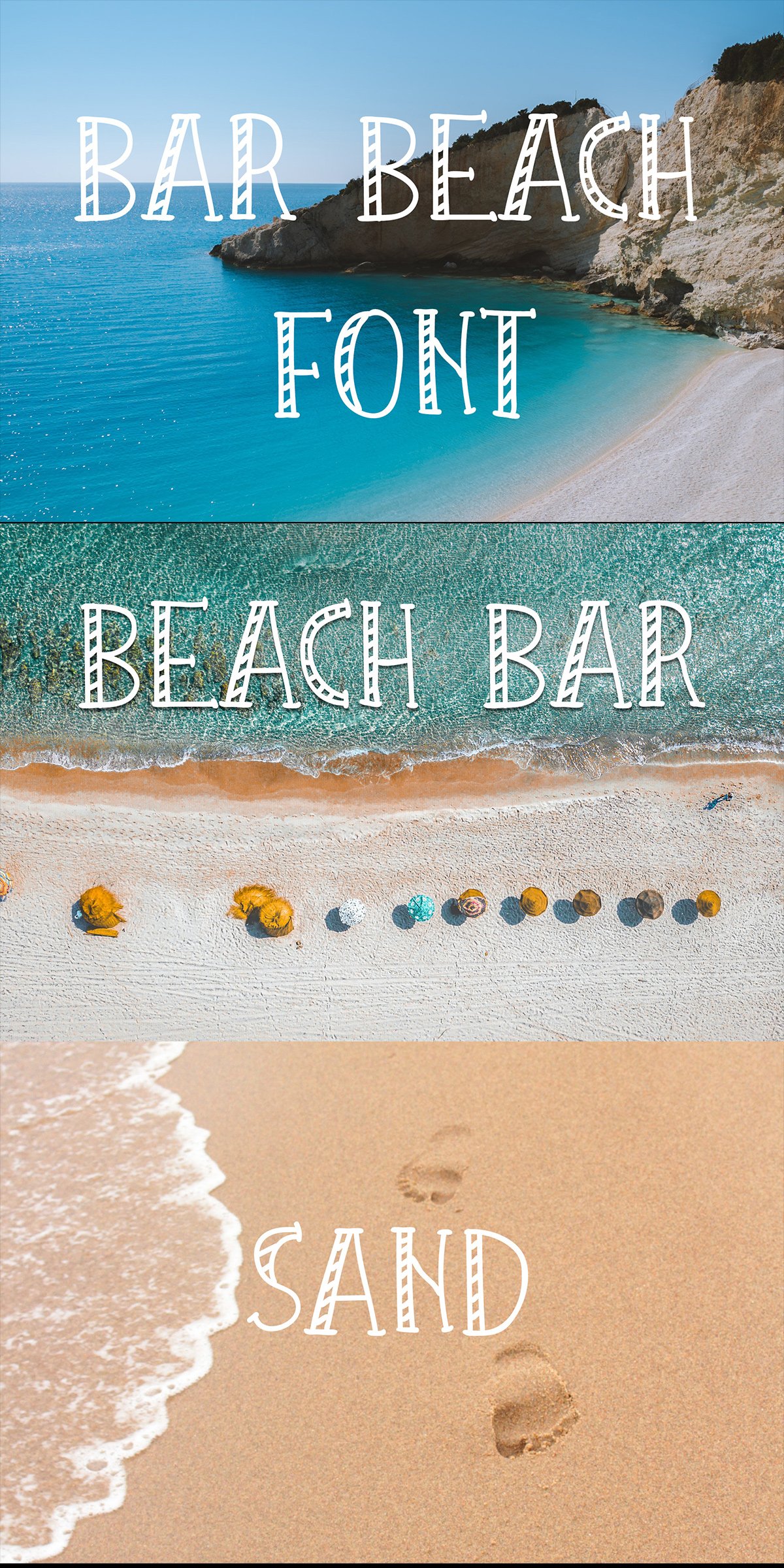 Bar Beach Font