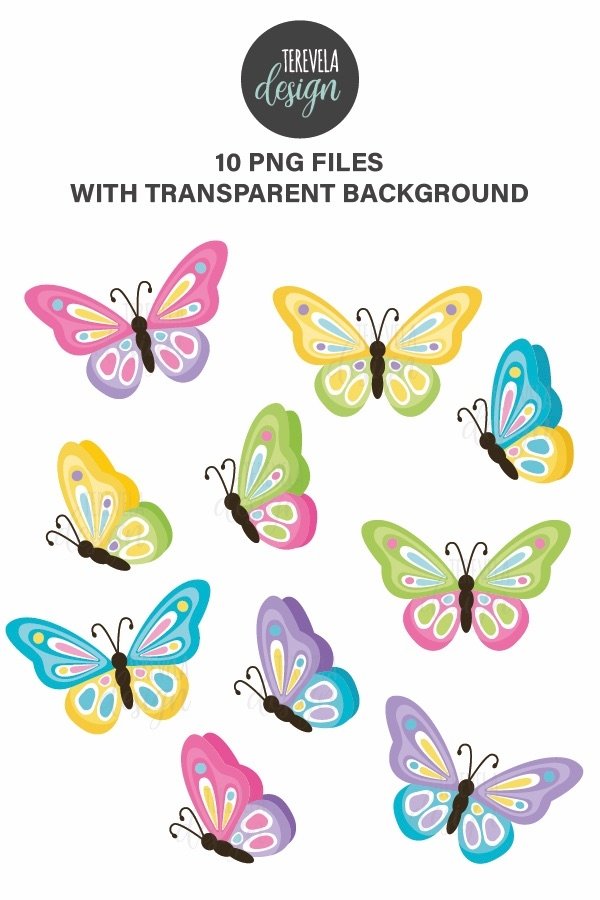 Spring Butterfly Clip Art