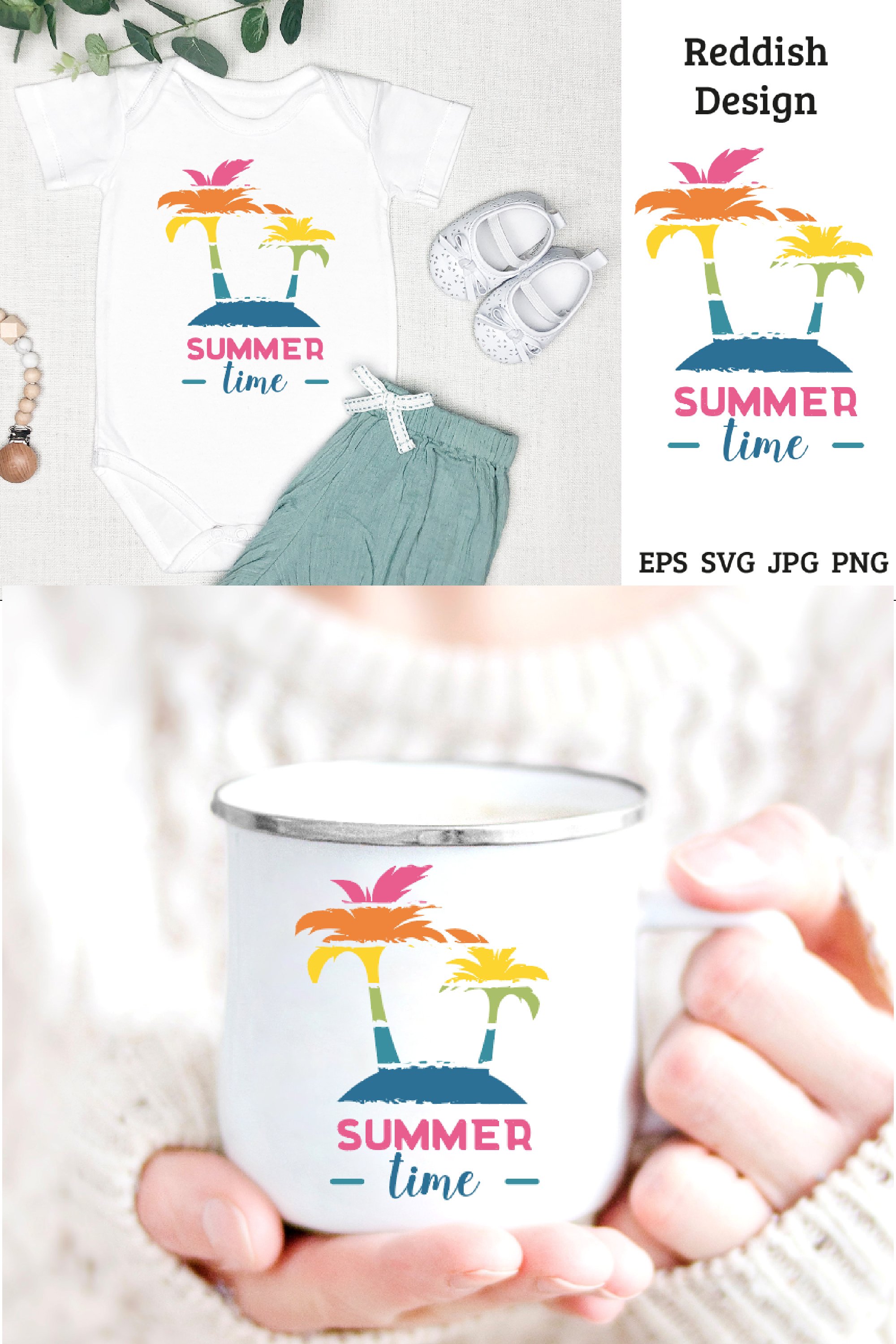 Summer Time SVG, T-shirt design, summer svg (1290404)