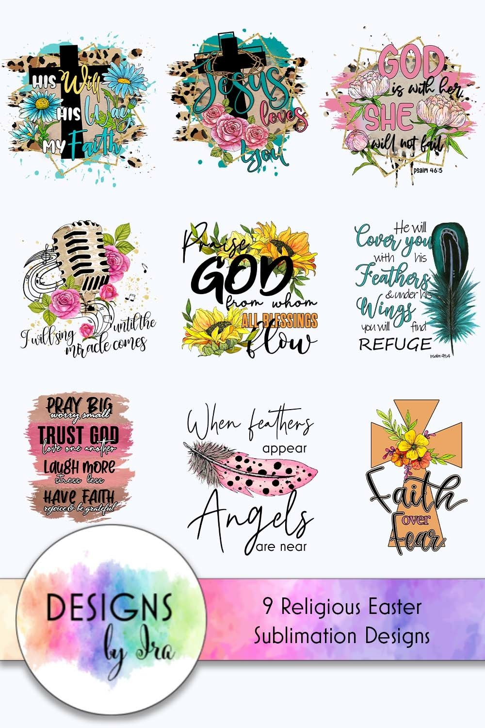 Religious Easter Sublimation Bundle
