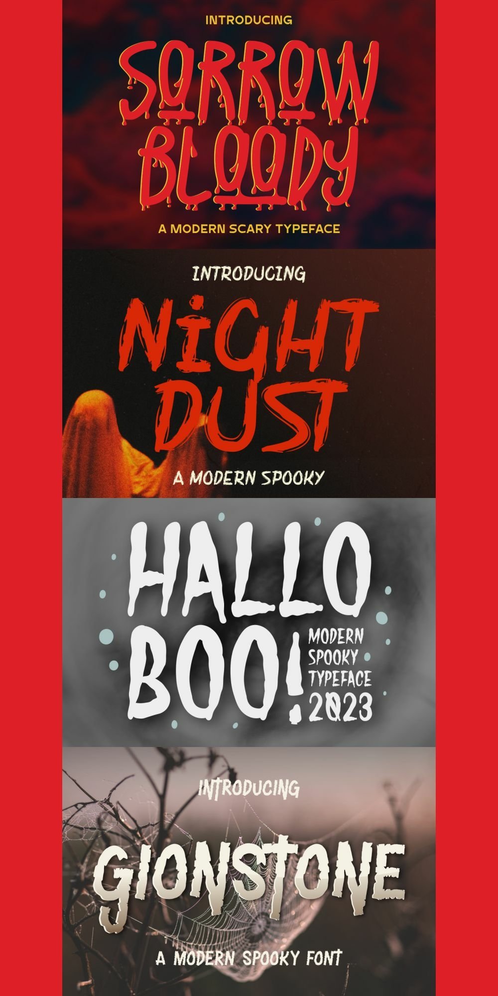 Halloween Font Bundle (2738254)