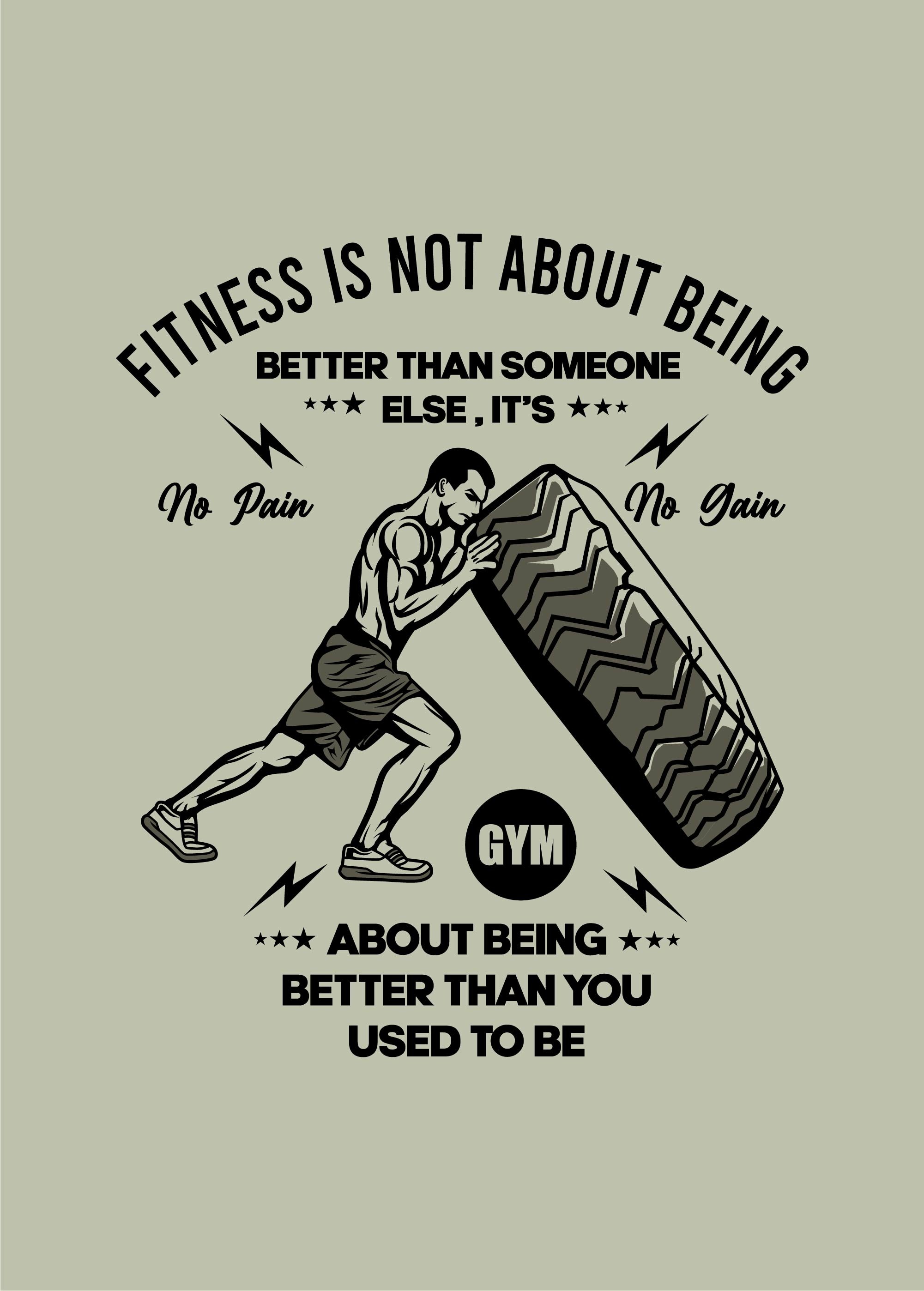 TRAIN HARD MOTIVATION GYM