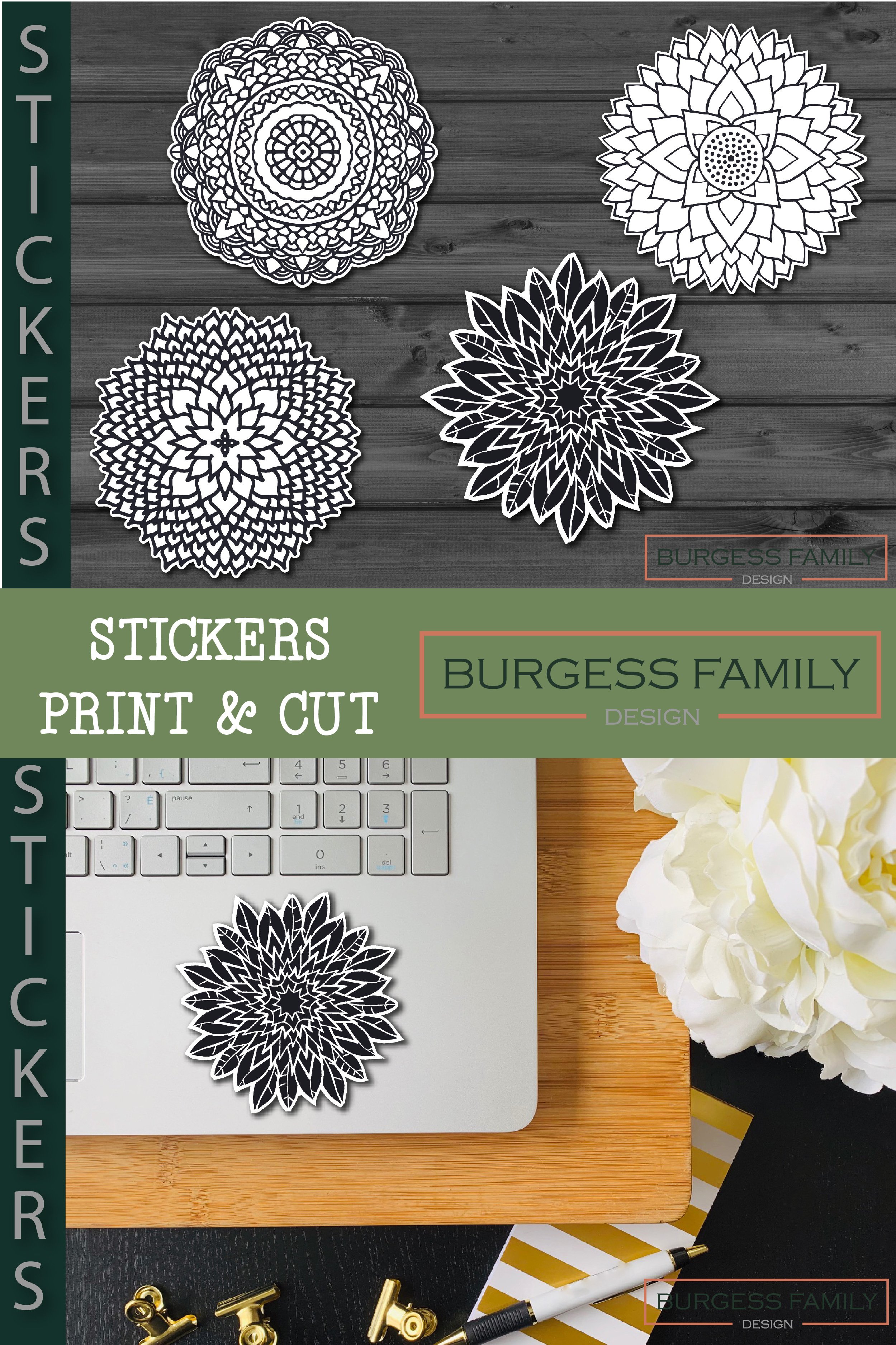 Sticker Bundle Mandalas