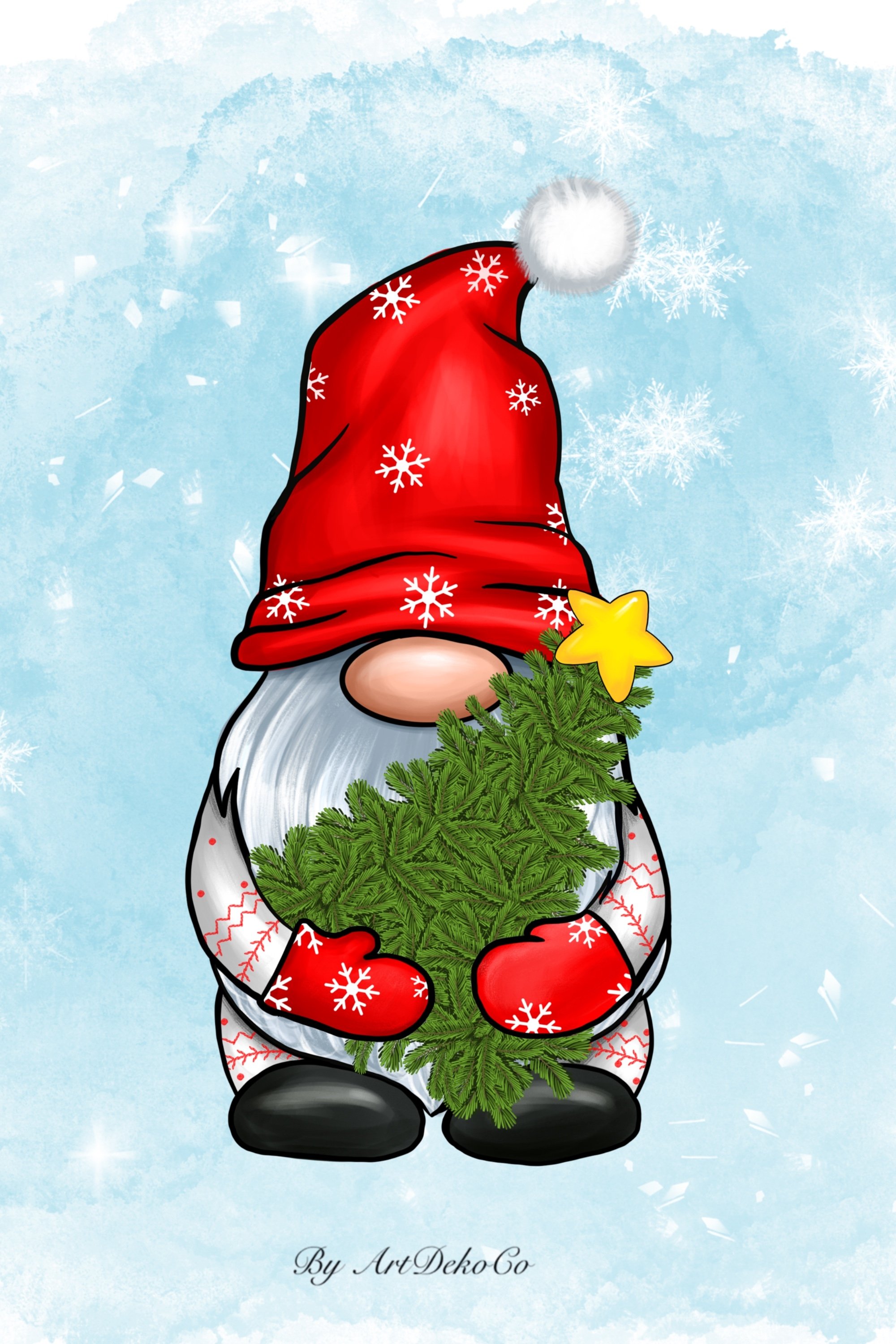 Christmas Gnome PNG Clipart