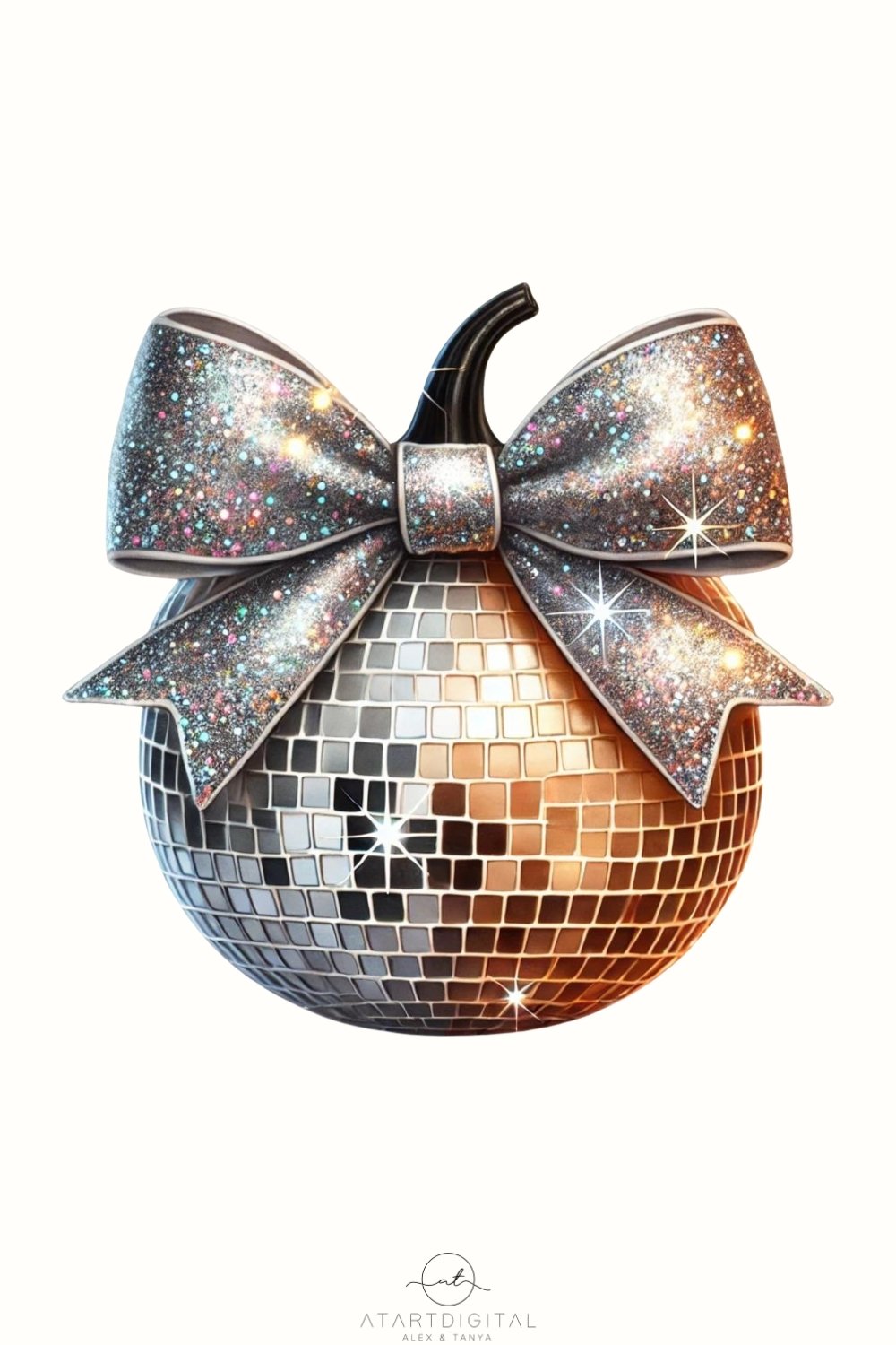 Disco Ball Designs for Autumn Shirts, Autumn Vibes