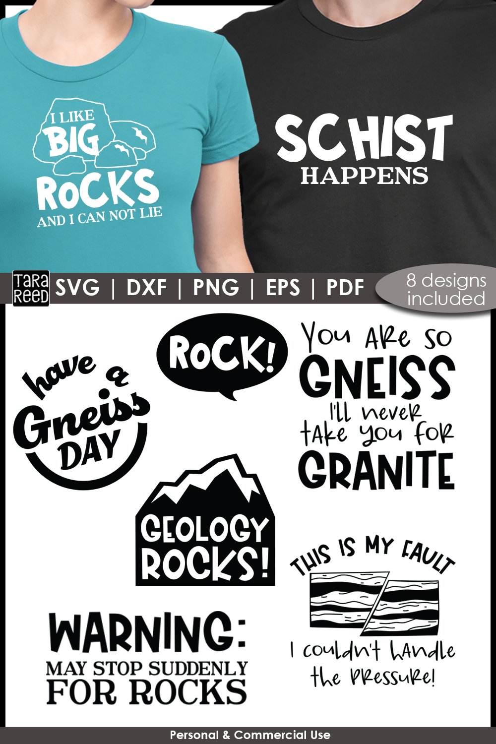 Geology SVG Bundle for Cricut or Silhouette
